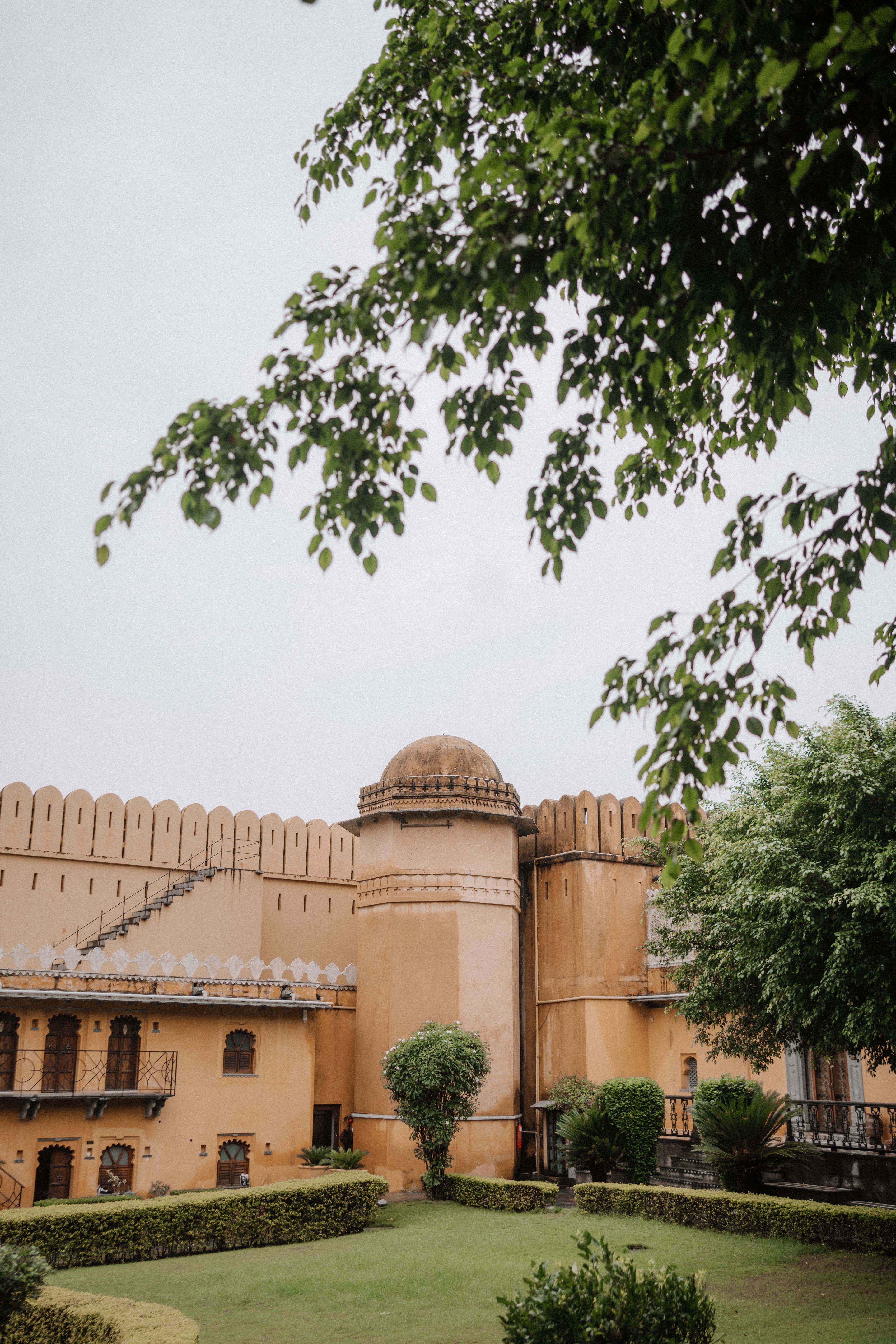 Historic Fort Surrounded by Lush Greenery · Free Stock Photo