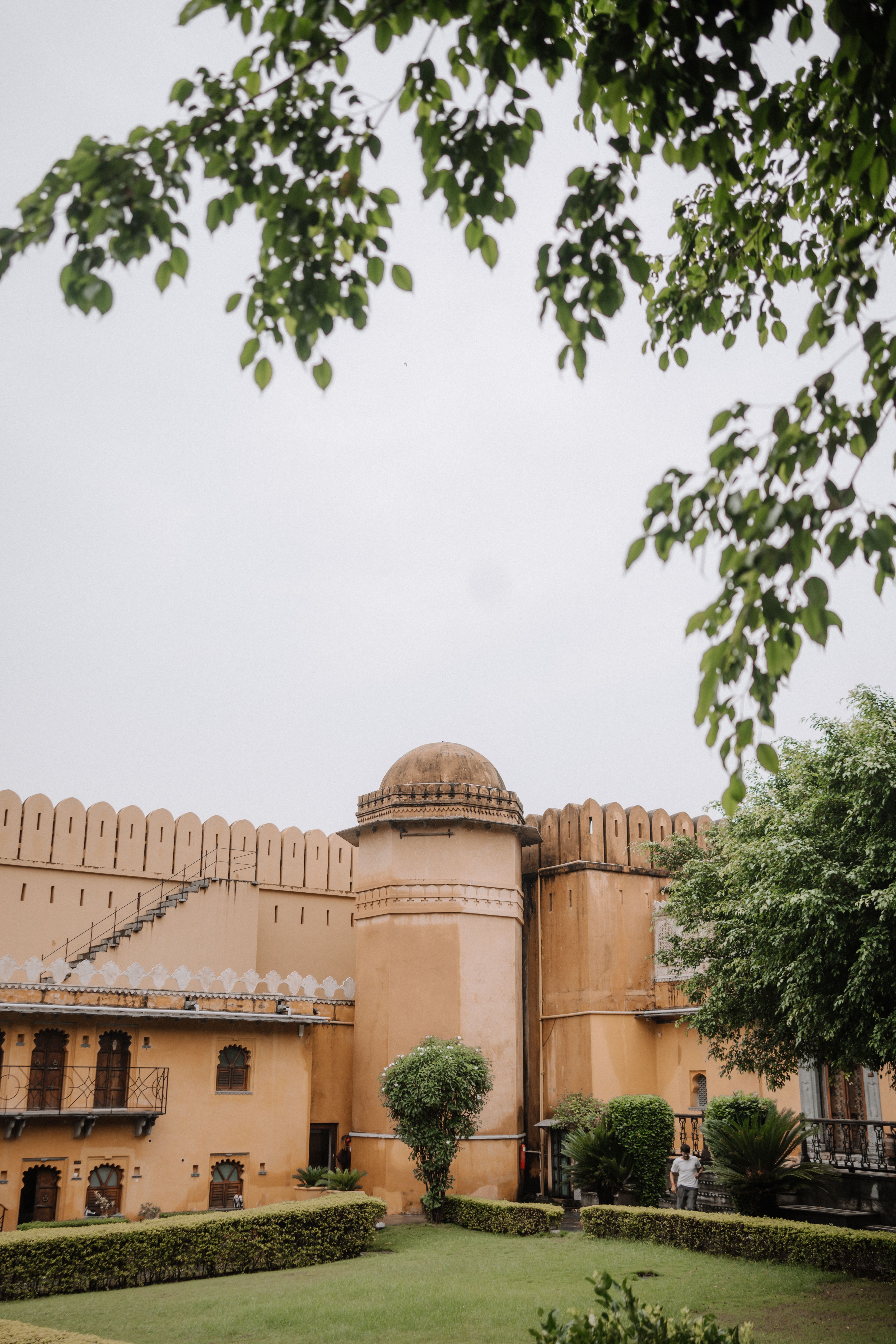 Historic Fort with Lush Greenery in India · Free Stock Photo