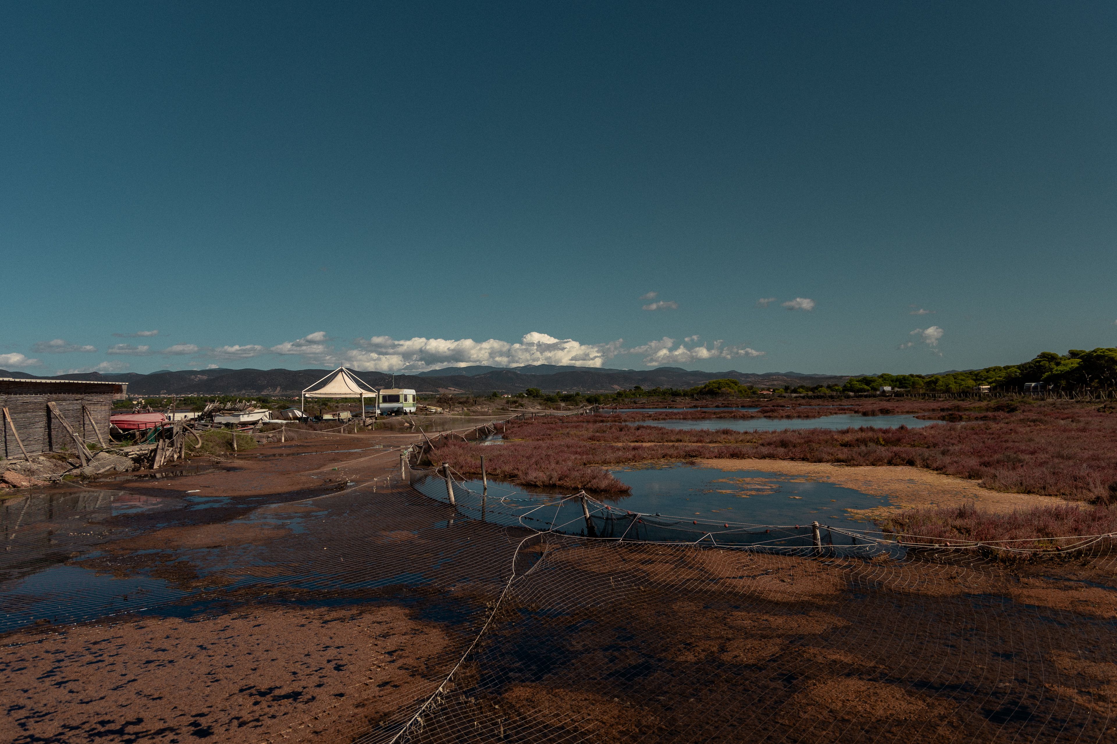 Scenic Marshland View in Sardinia, Italy · Free Stock Photo