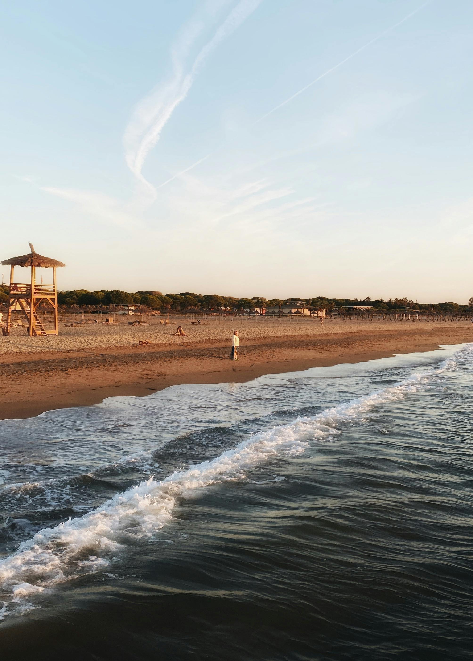 Serene Sunset on Durrës Beach in Albania · Free Stock Photo
