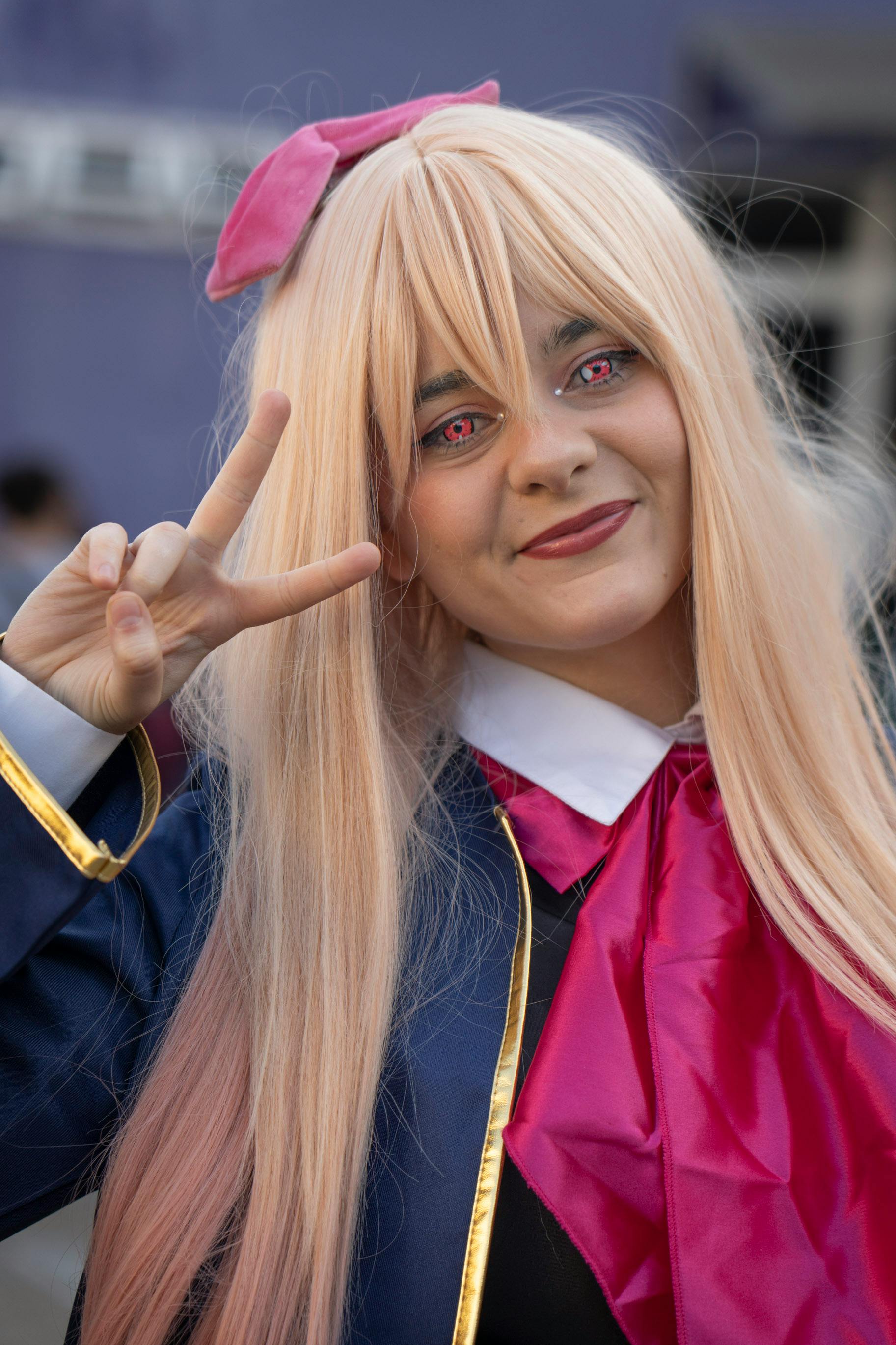 Cosplayer in Anime Character Costume · Free Stock Photo