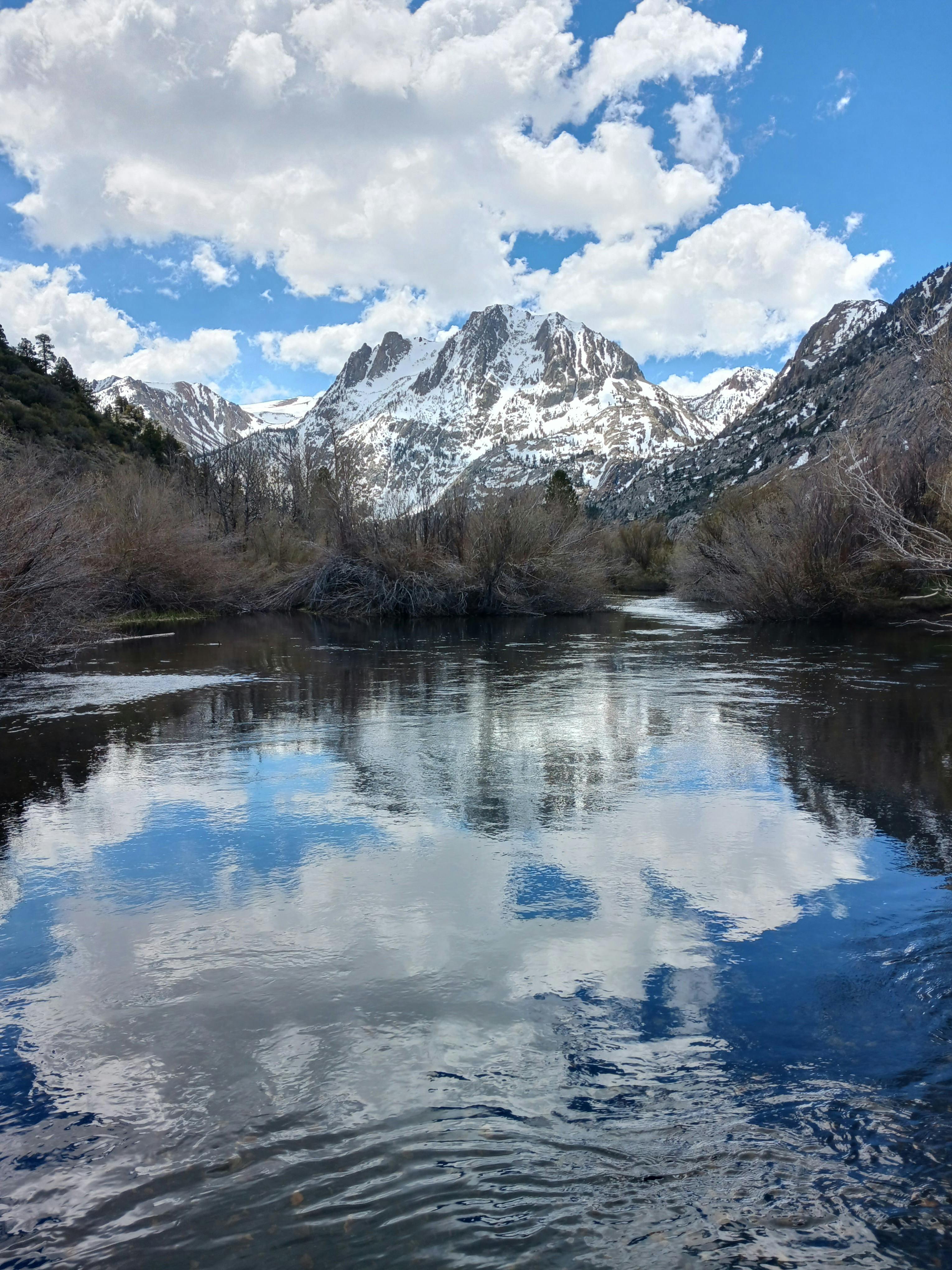 Serene View of Carson Peak at June Lake · Free Stock Photo