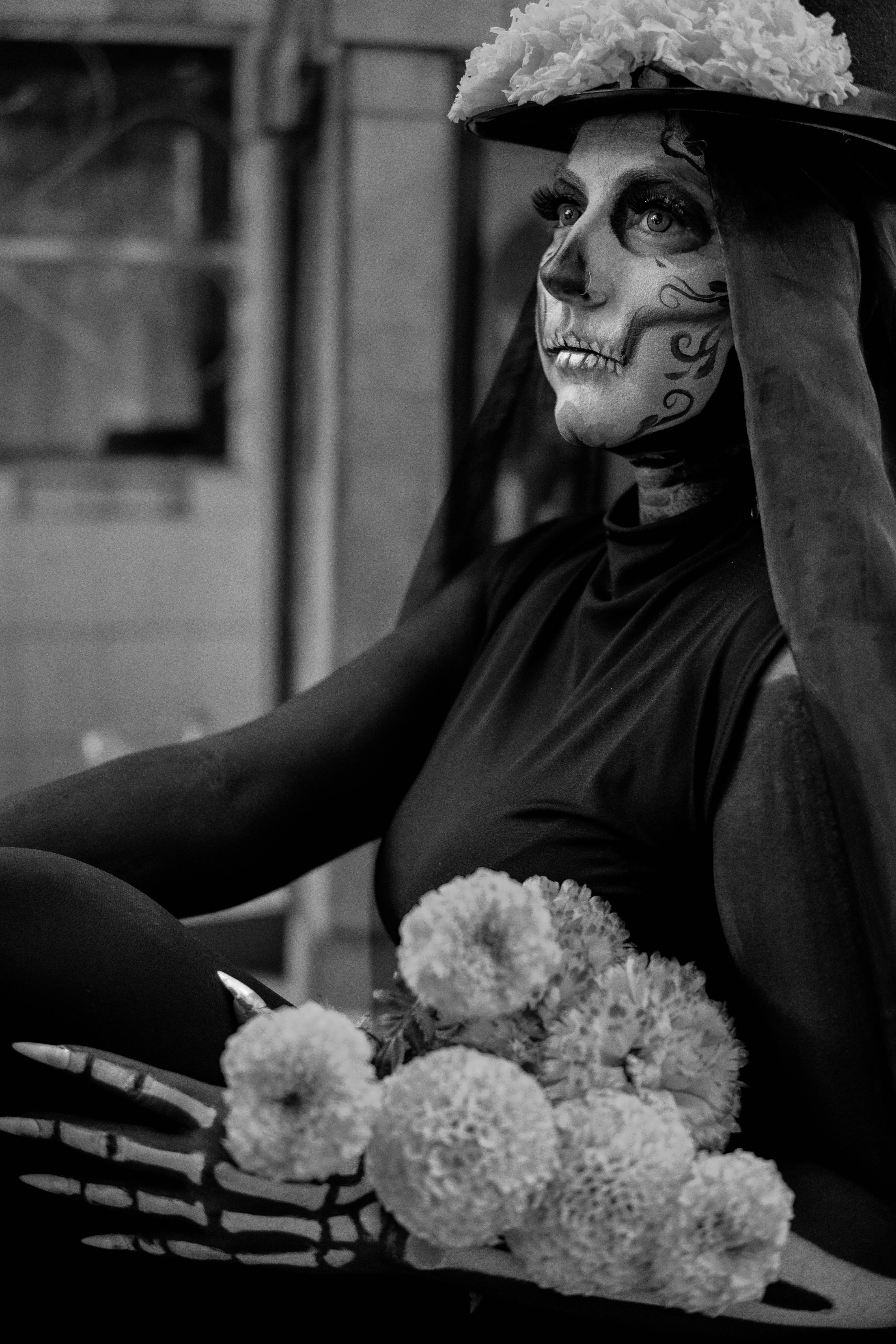 Elegant Catrina Portrait in Mexico City · Free Stock Photo