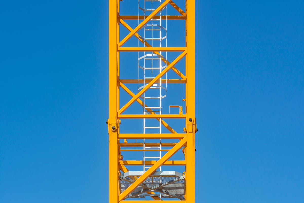 Yellow Tower Crane Photos, Download The BEST Free Yellow Tower Crane ...