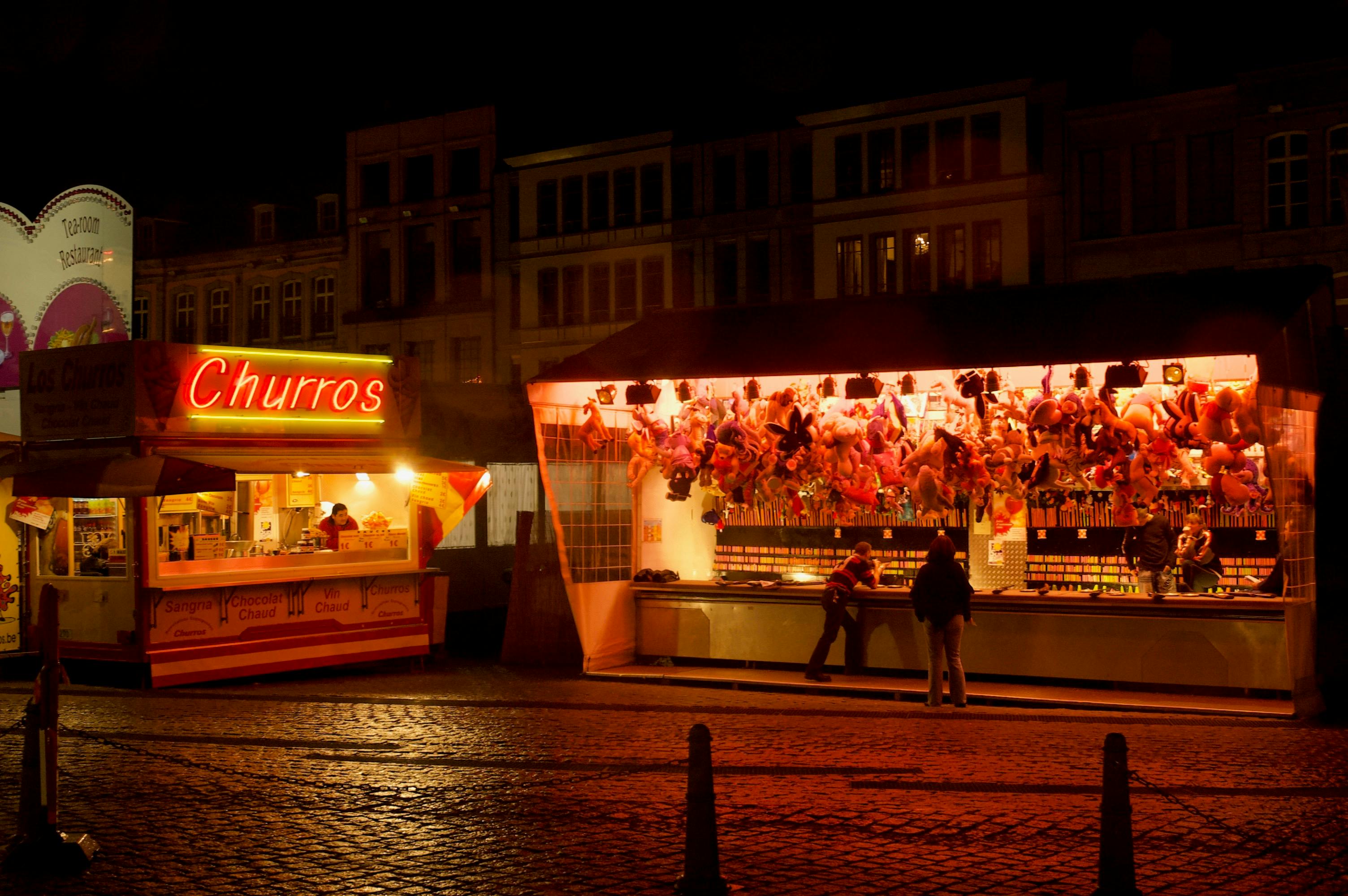Market Stalls in the City Street · Free Stock Photo