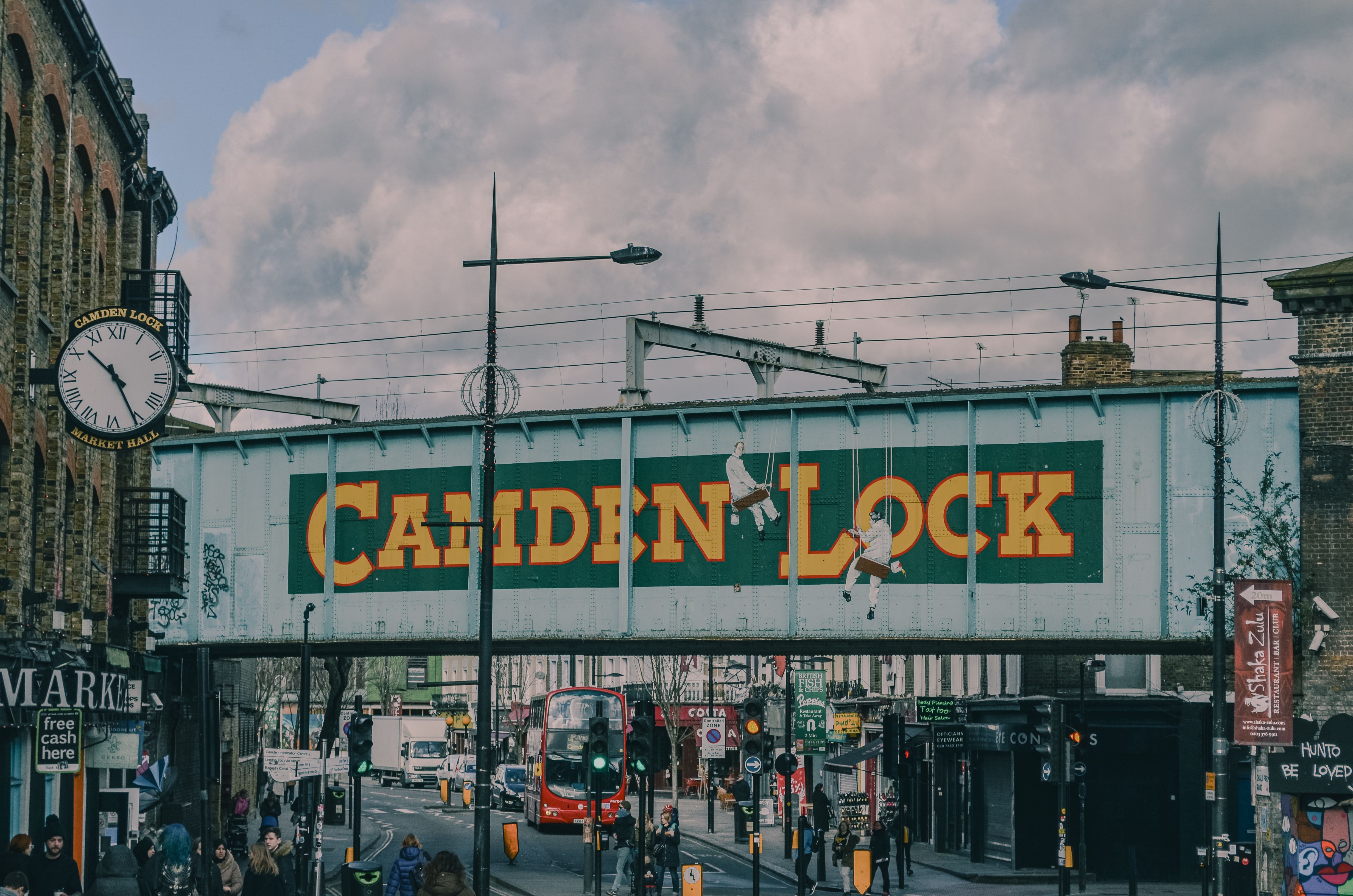 Iconic Camden Lock Bridge in London · Free Stock Photo