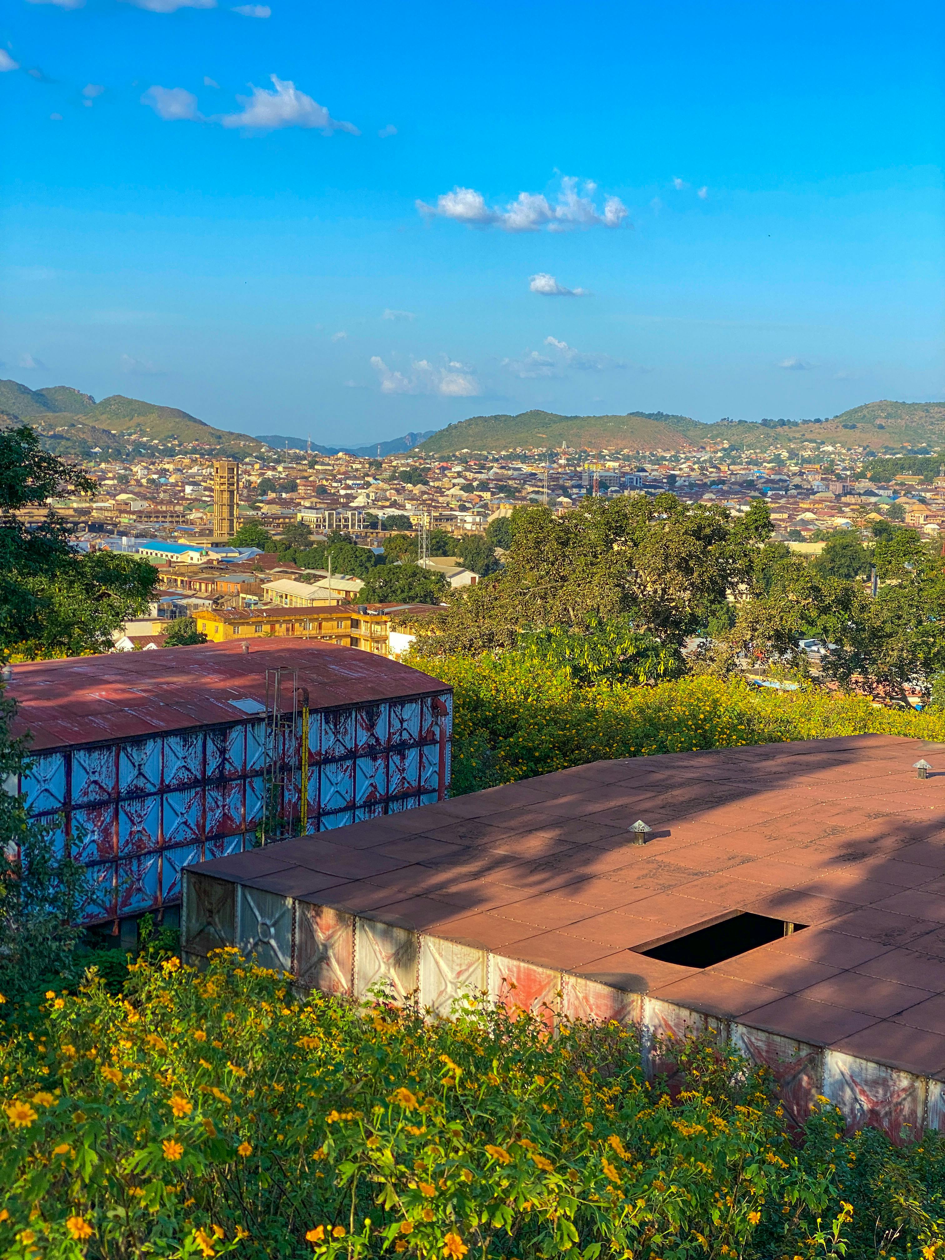 Scenic View of Jos City with Lush Foliage · Free Stock Photo