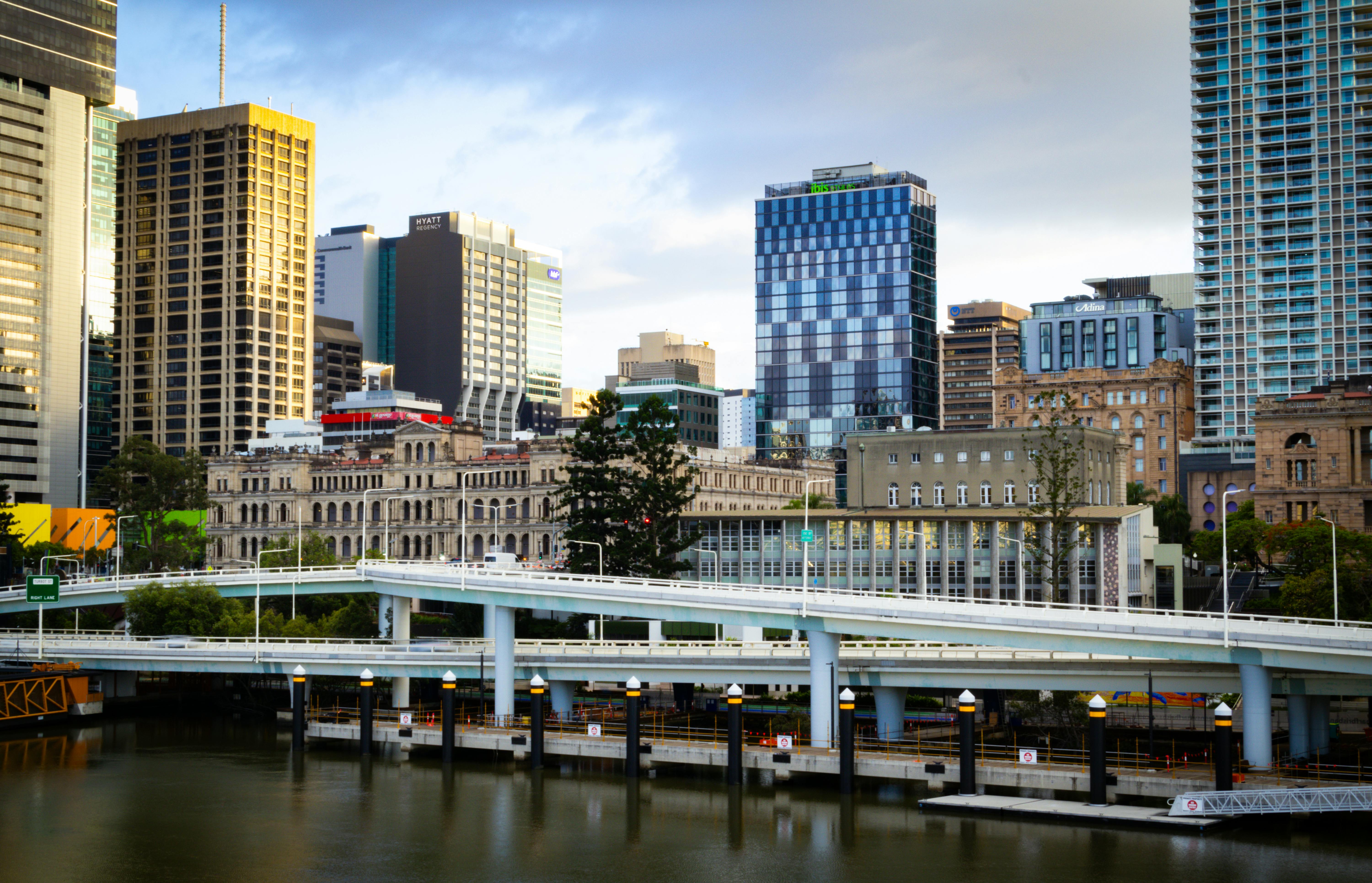 Brisbane Skyline with Iconic Buildings · Free Stock Photo