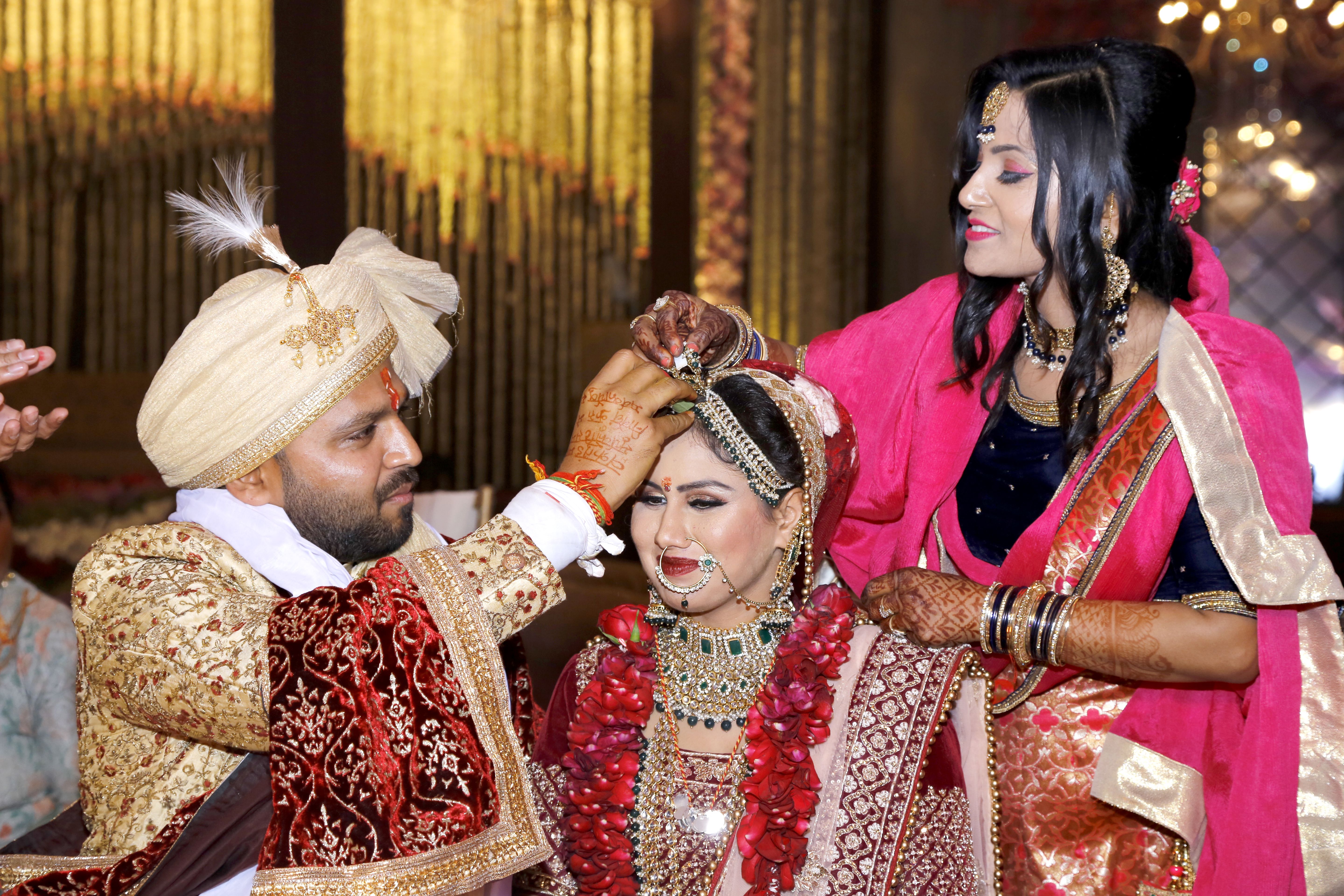 Traditional Indian Wedding Ceremony in Punjab · Free Stock Photo