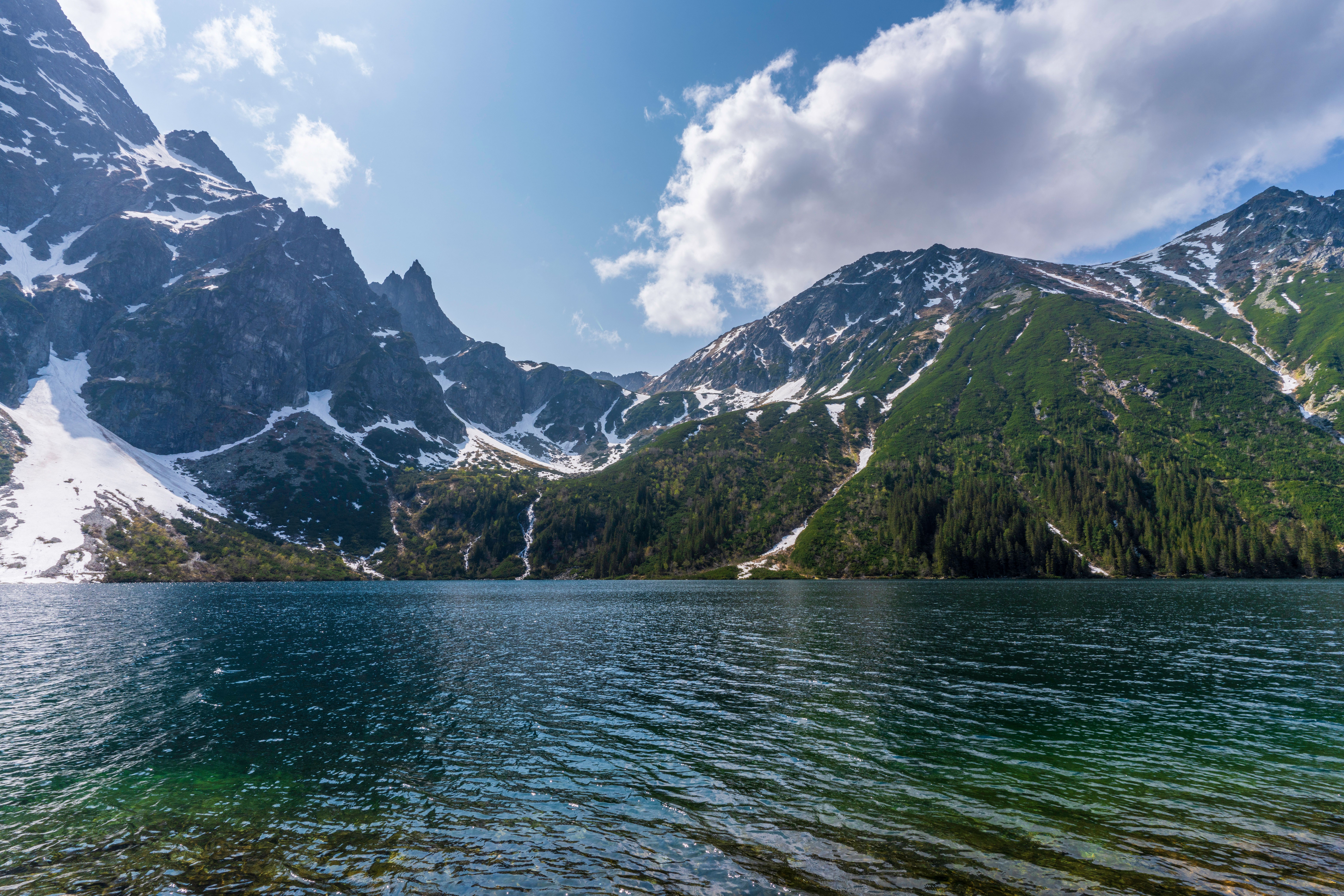 Stunning Tatra Mountains with Morskie Oko Lake · Free Stock Photo