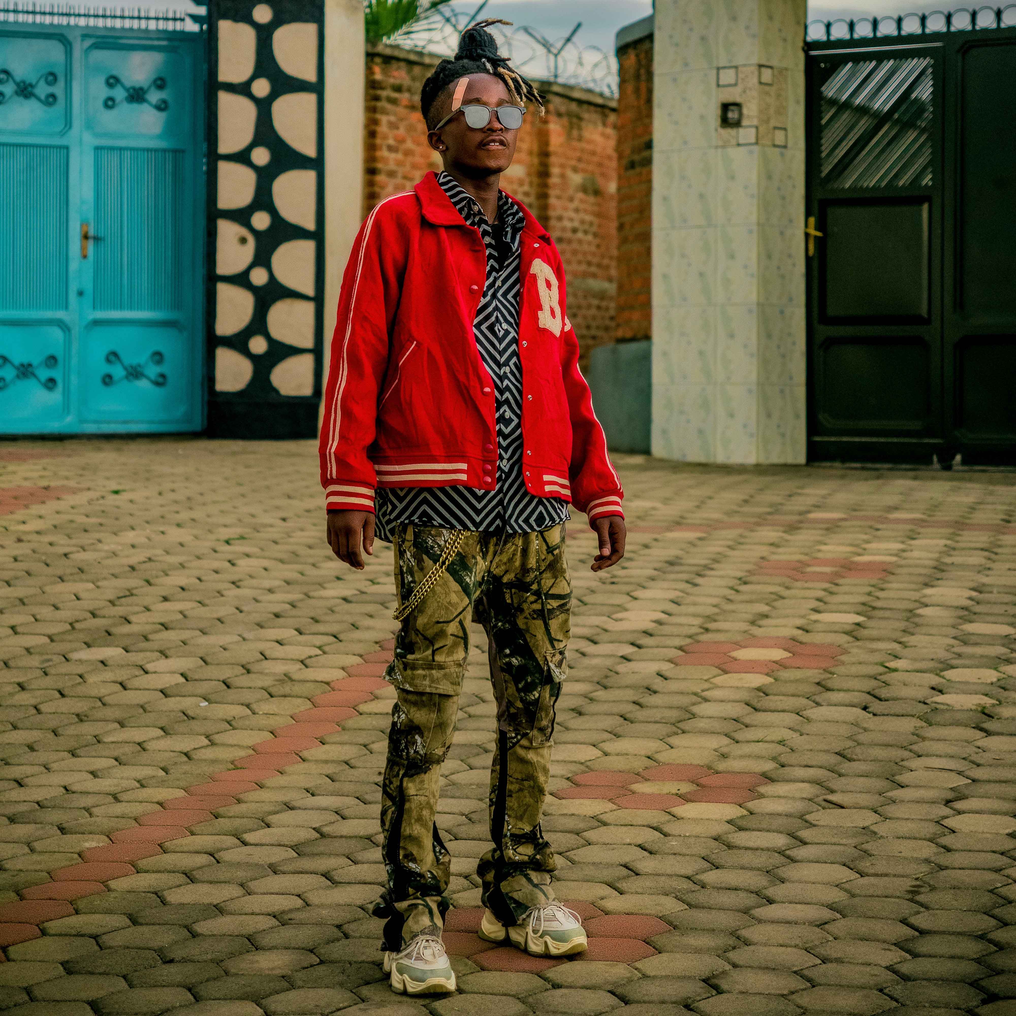 Stylish Young Man in Red Jacket Outdoors · Free Stock Photo
