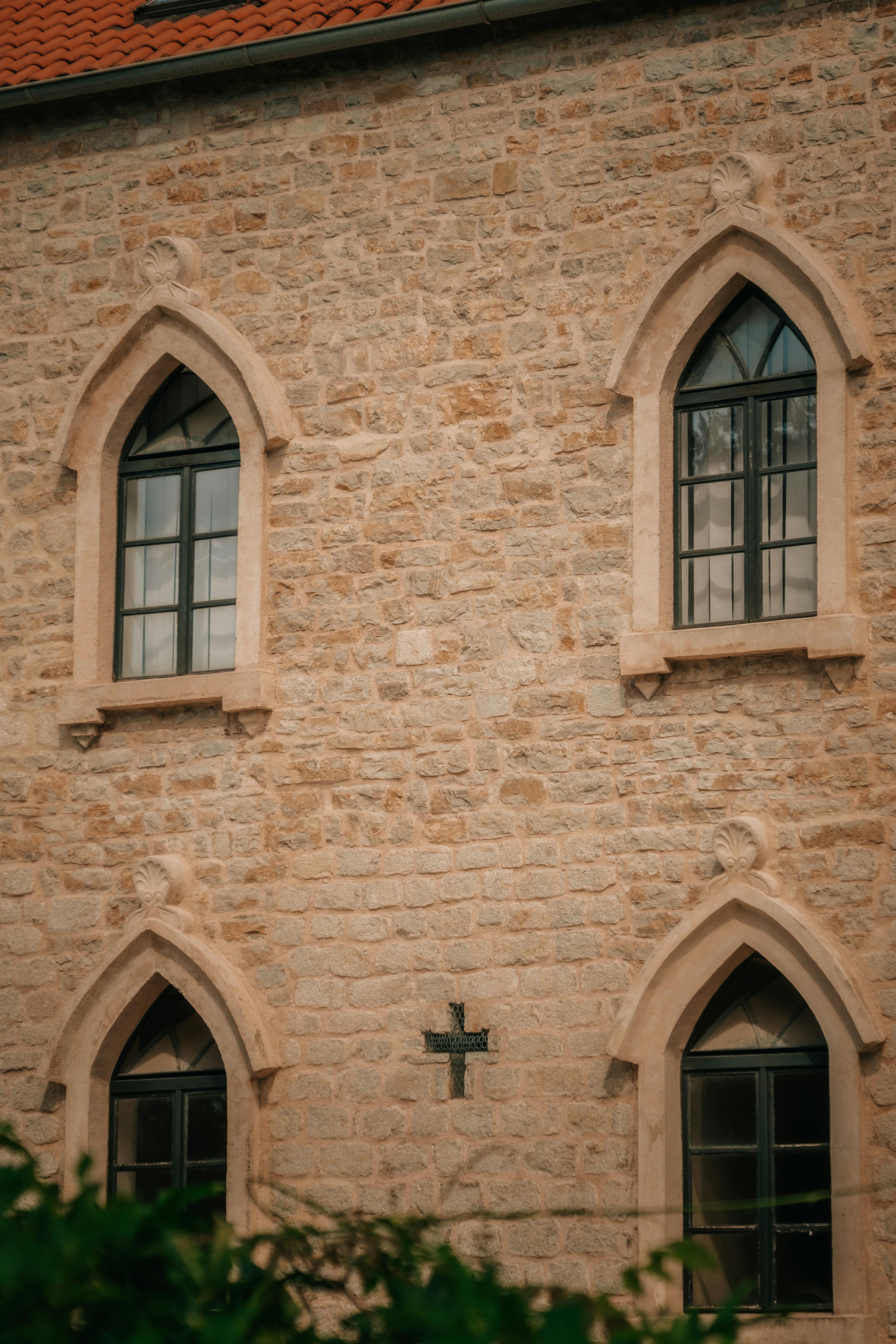 Gothic Architecture Stone Building Facade · Free Stock Photo