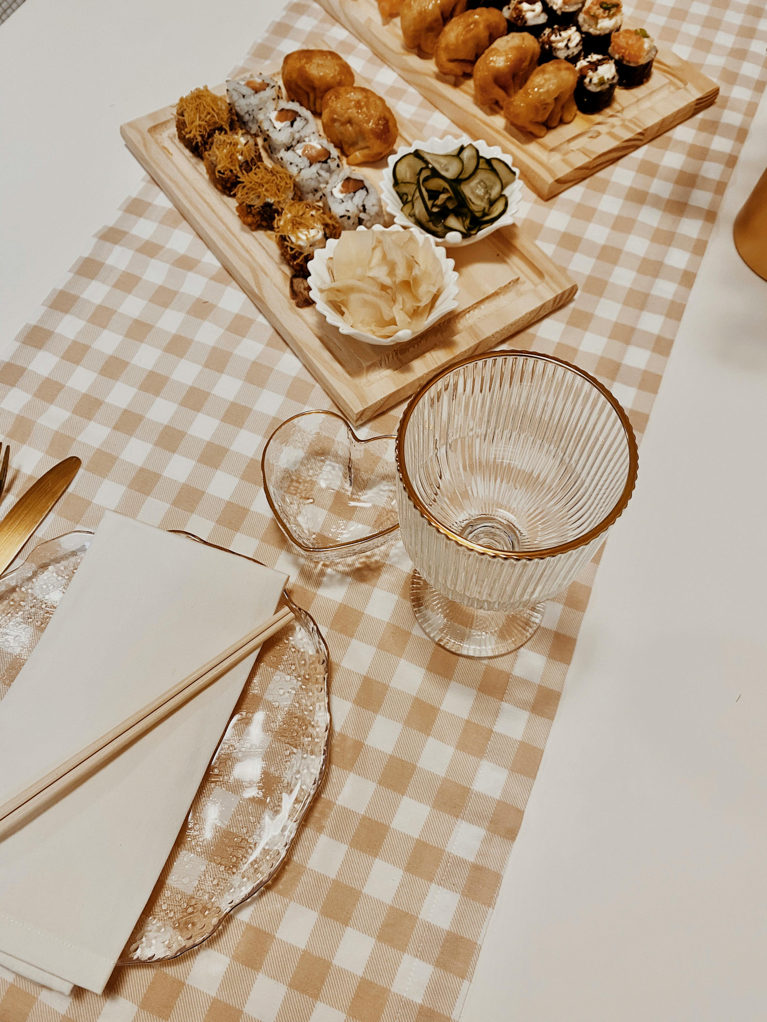 Elegant Sushi Table Setup in São Paulo · Free Stock Photo