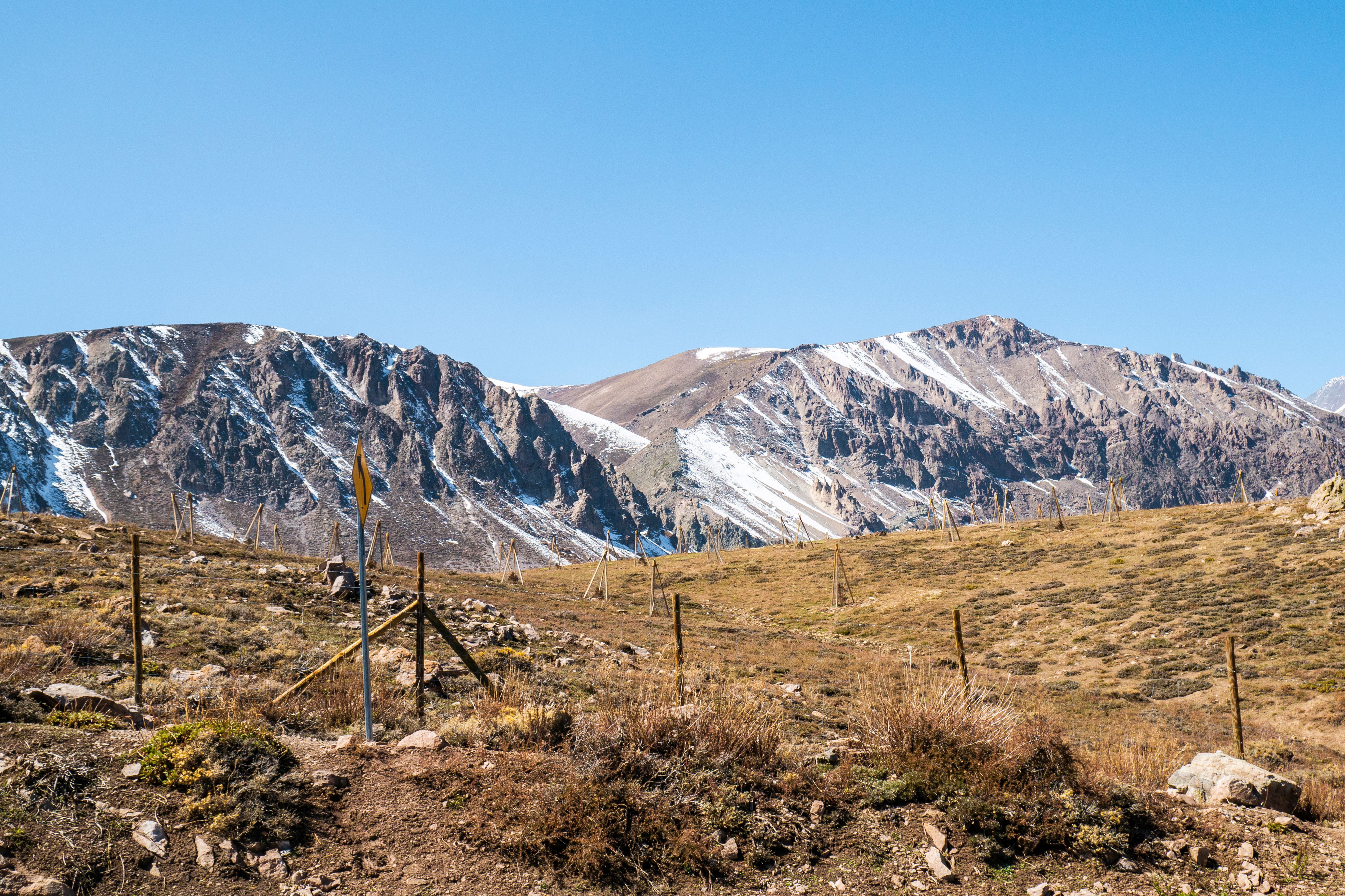 Vista Panorámica De La Cordillera De Los Andes En Chile · Foto de stock ...