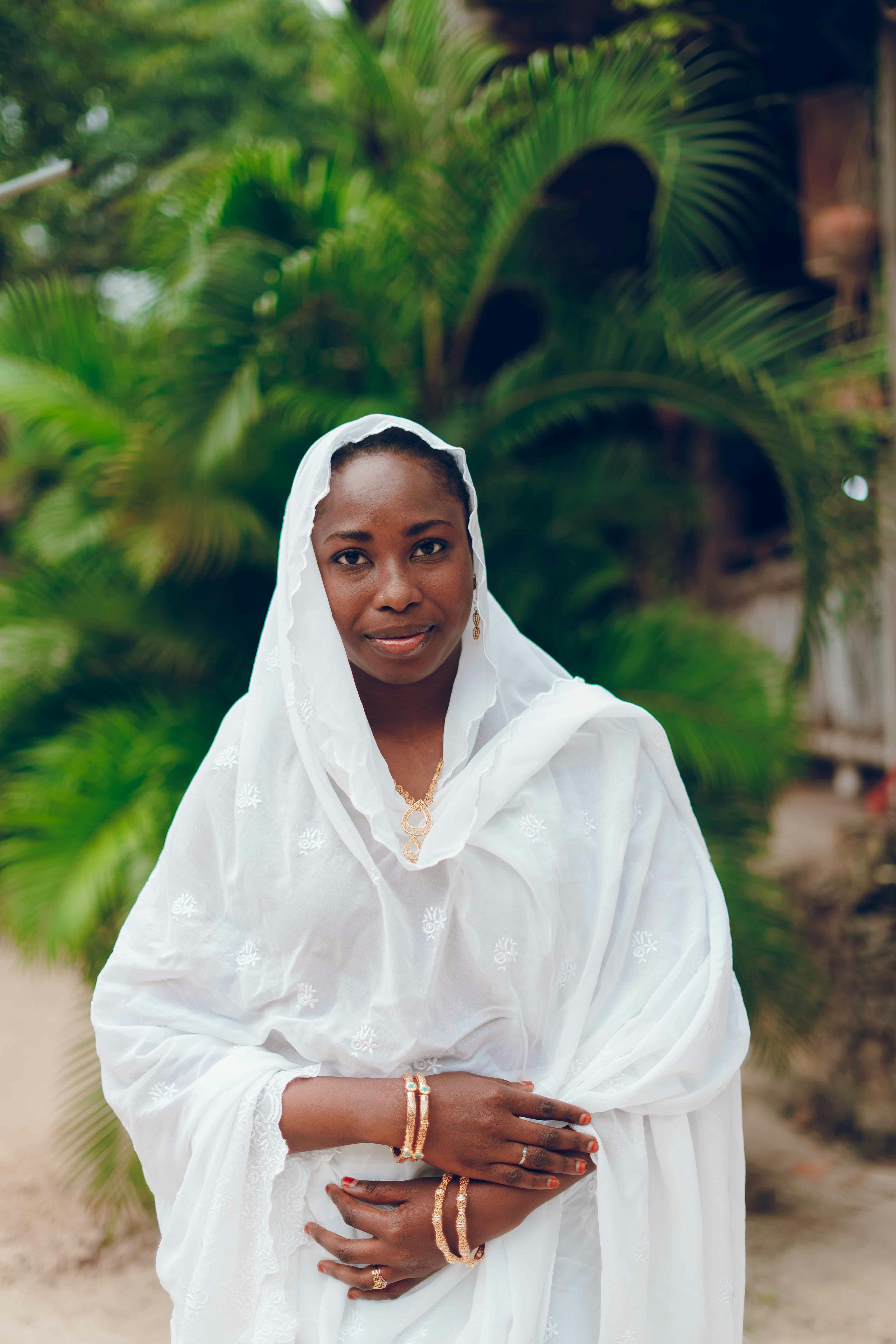 Elegant Portrait of Nigerian Woman in Hijab Outdoors · Free Stock Photo
