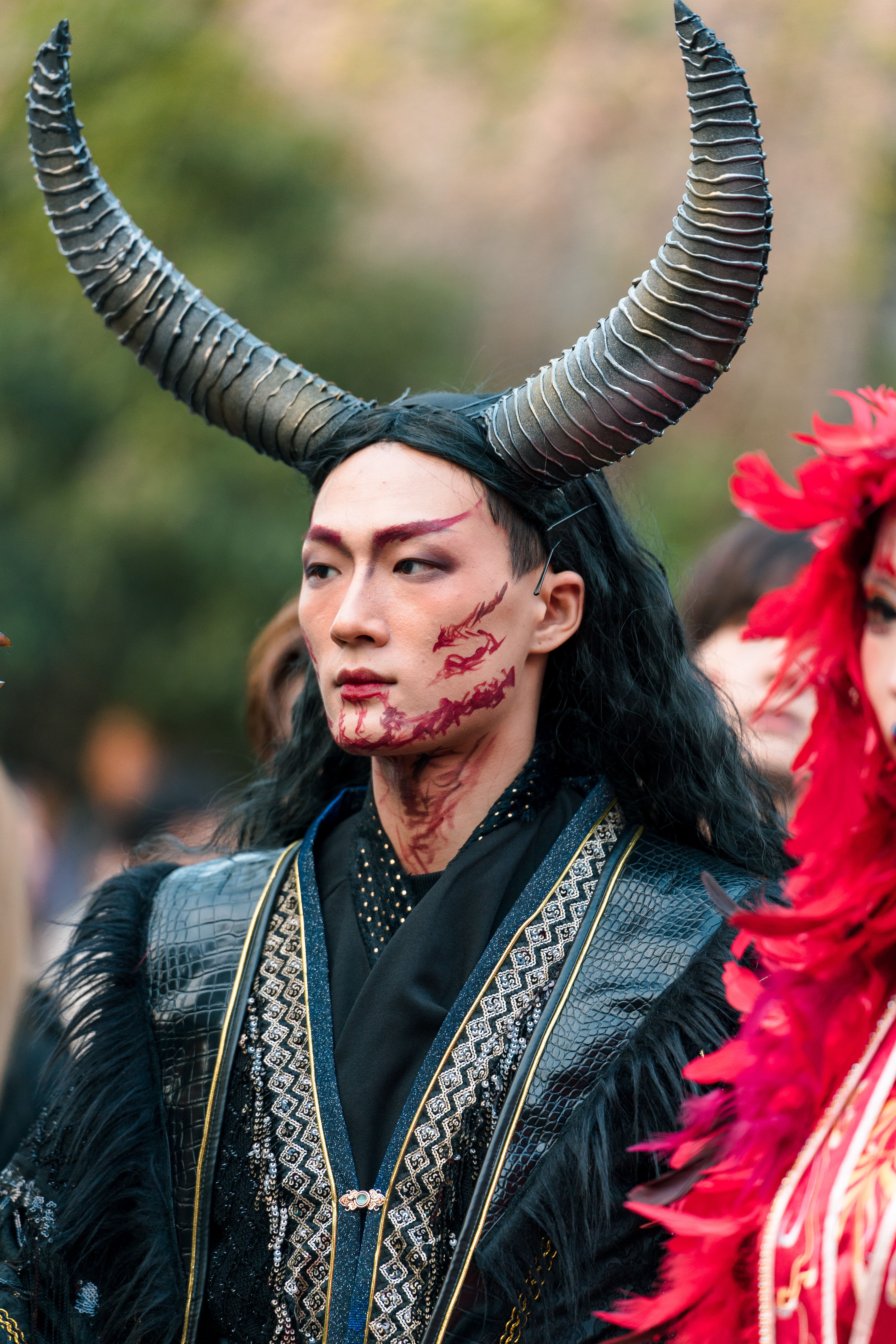 Demon Costume at Hangzhou Festival · Free Stock Photo