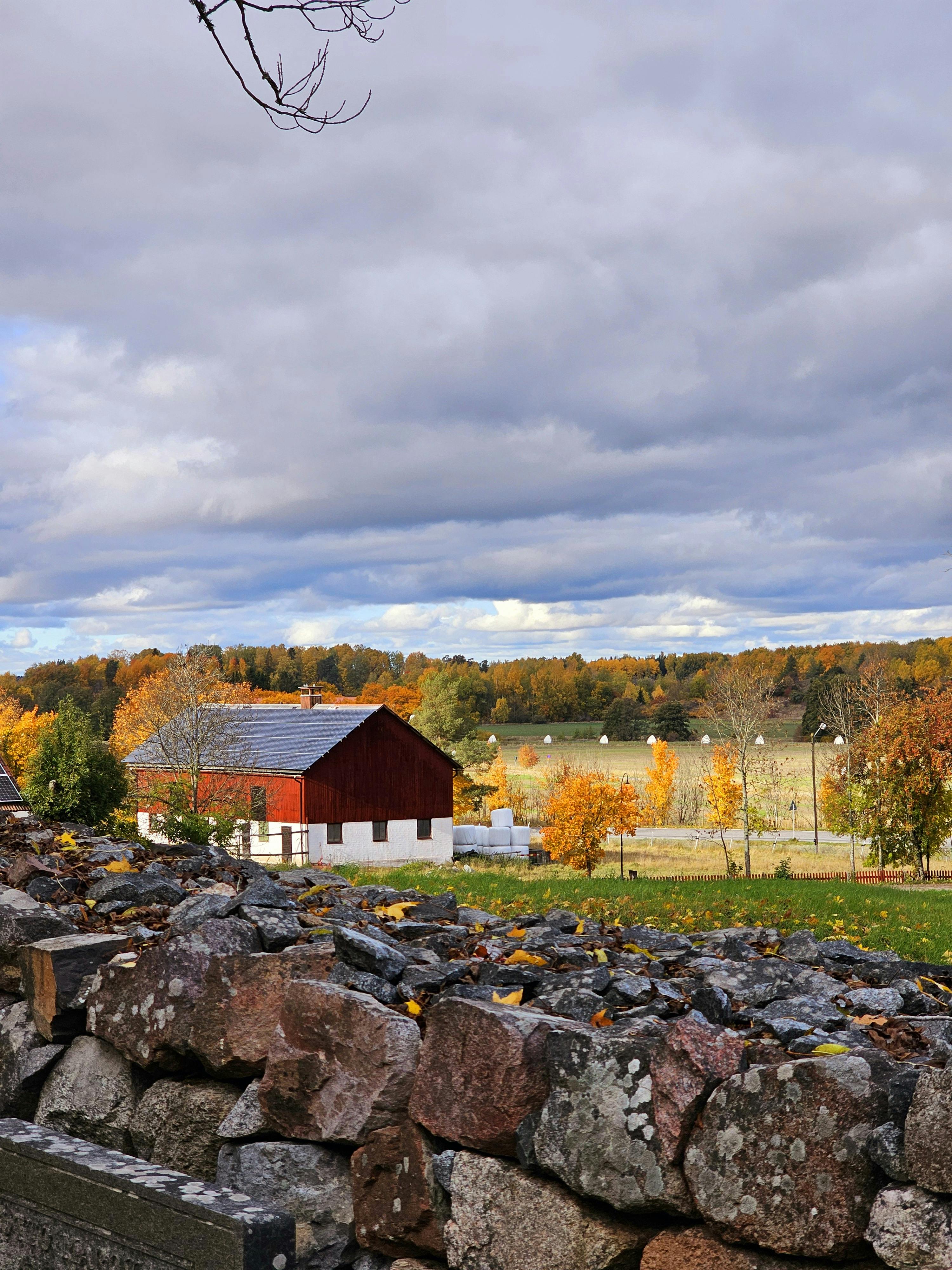 Scenic Autumn View of Uppsala Countryside · Free Stock Photo