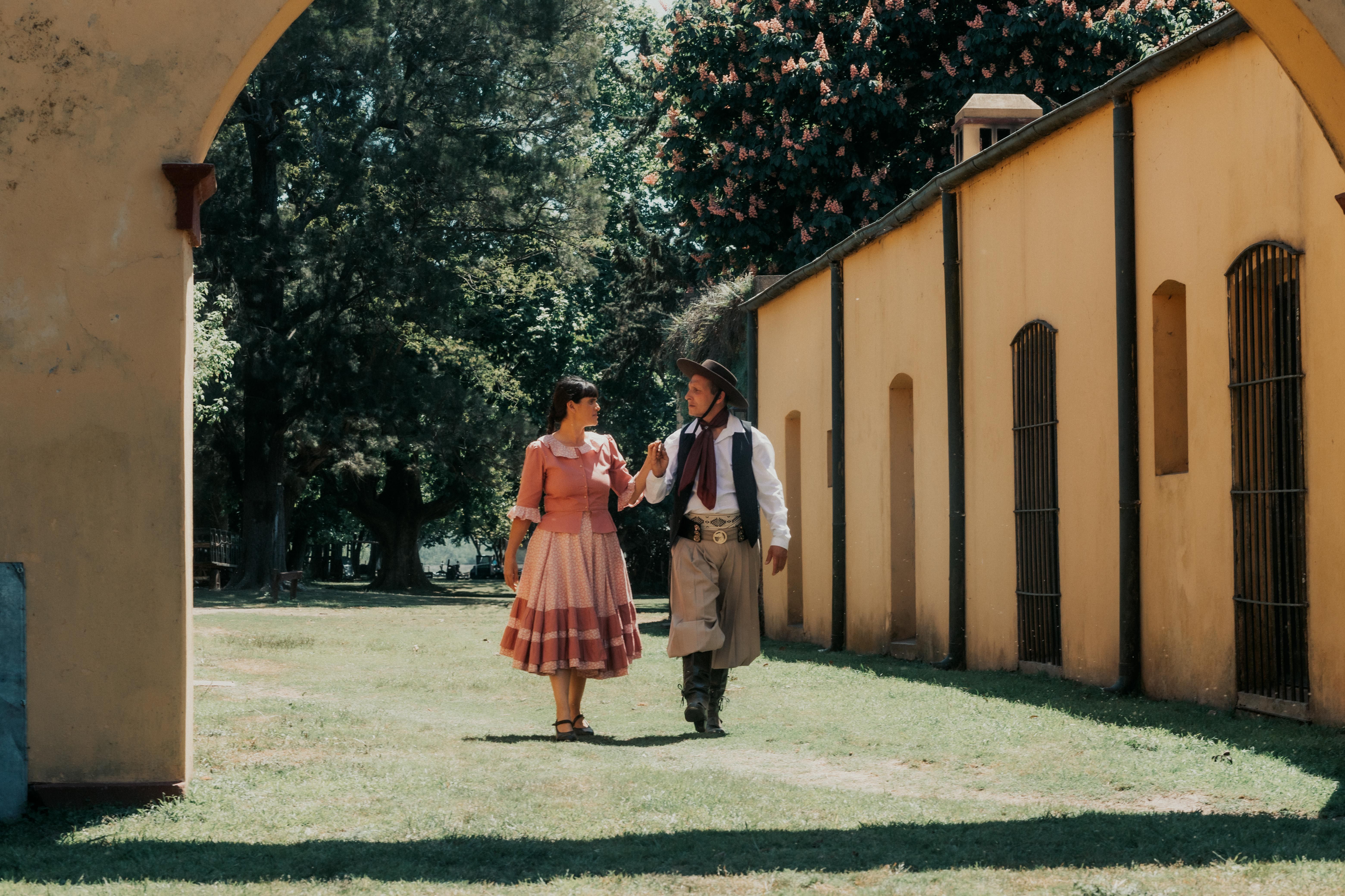 Traditional Gaucho and Lady in Rural Argentina · Free Stock Photo