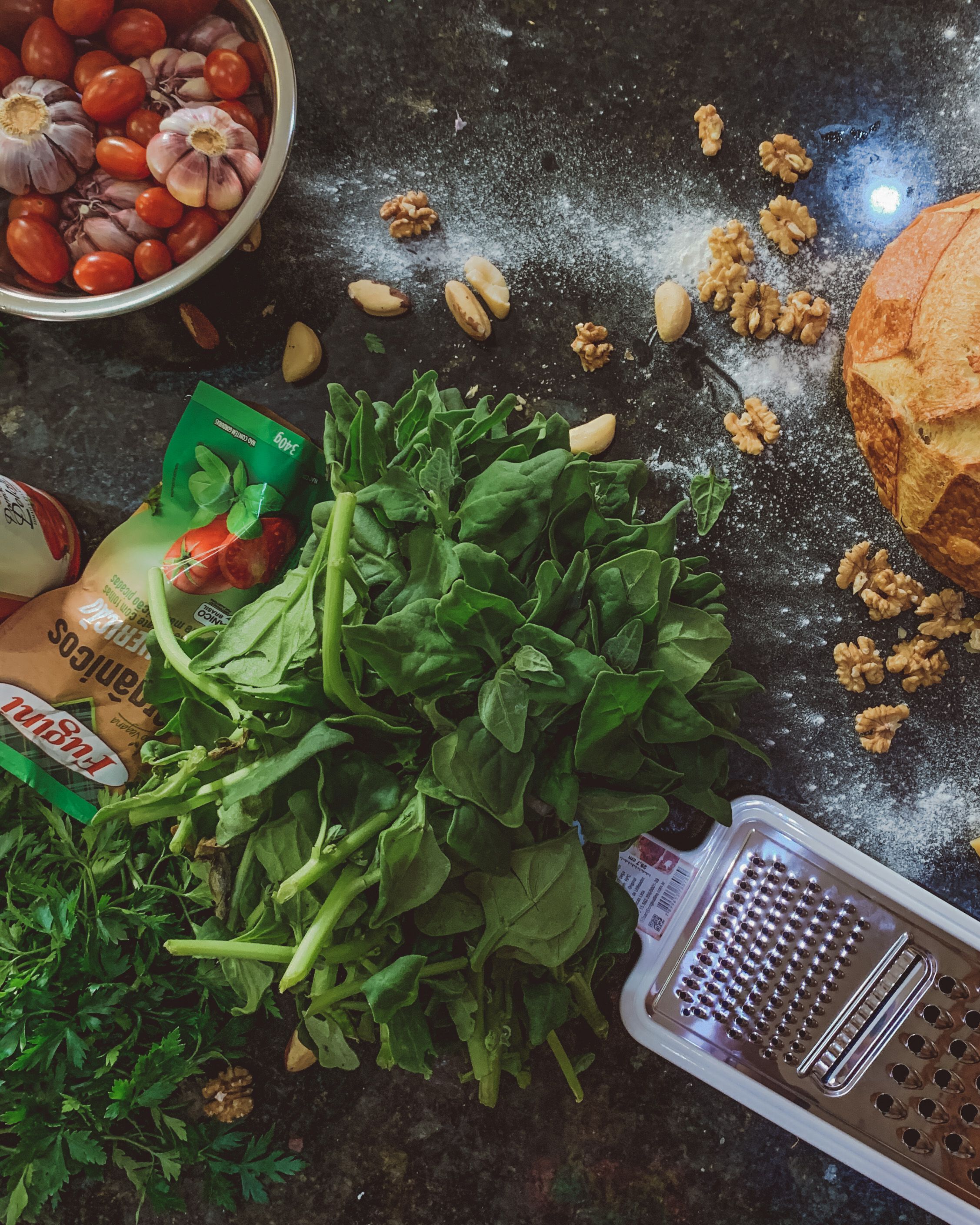Colorful Fresh Ingredients on Kitchen Counter · Free Stock Photo