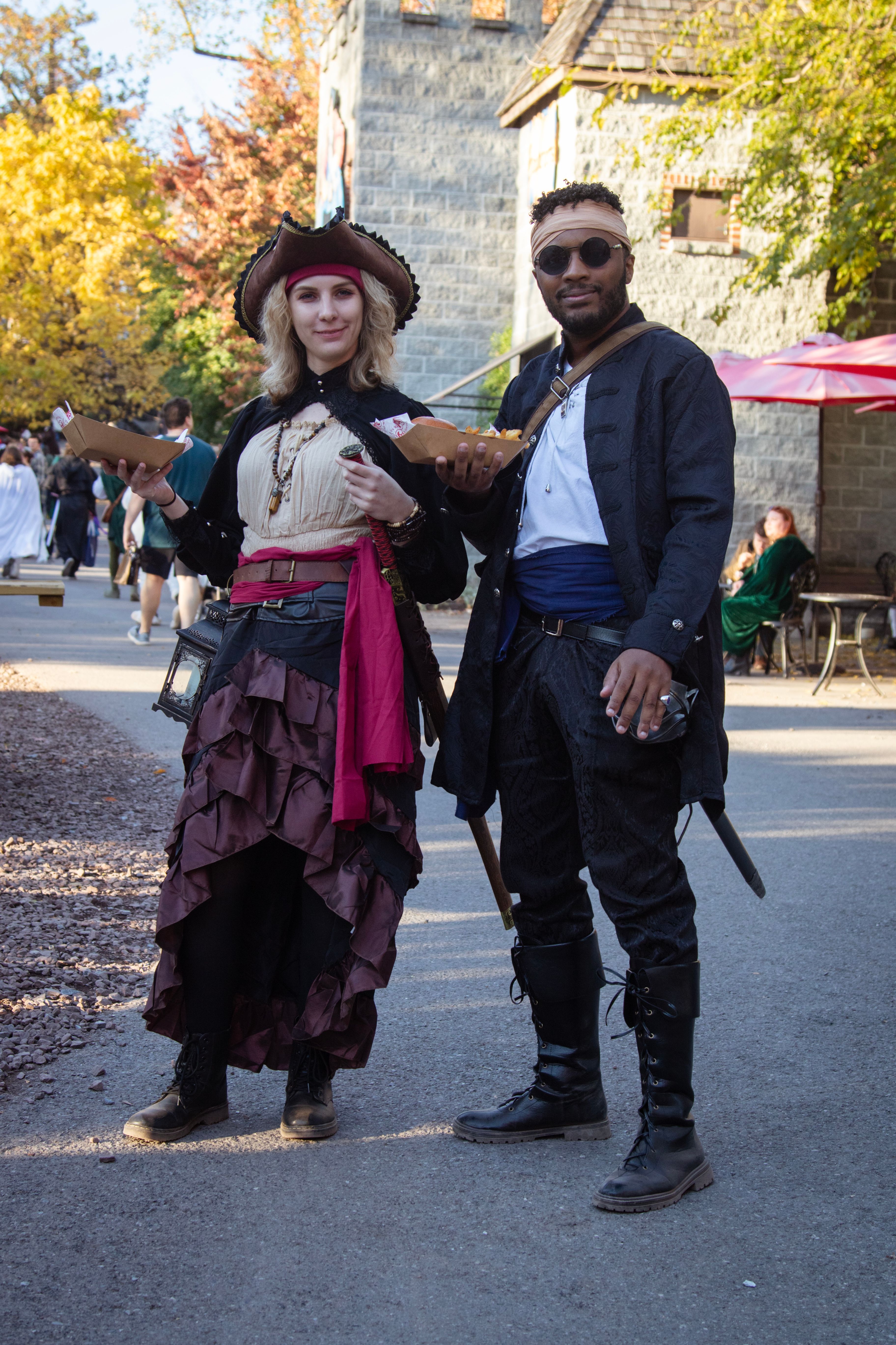 Pirate Costumes at Renaissance Fair · Free Stock Photo
