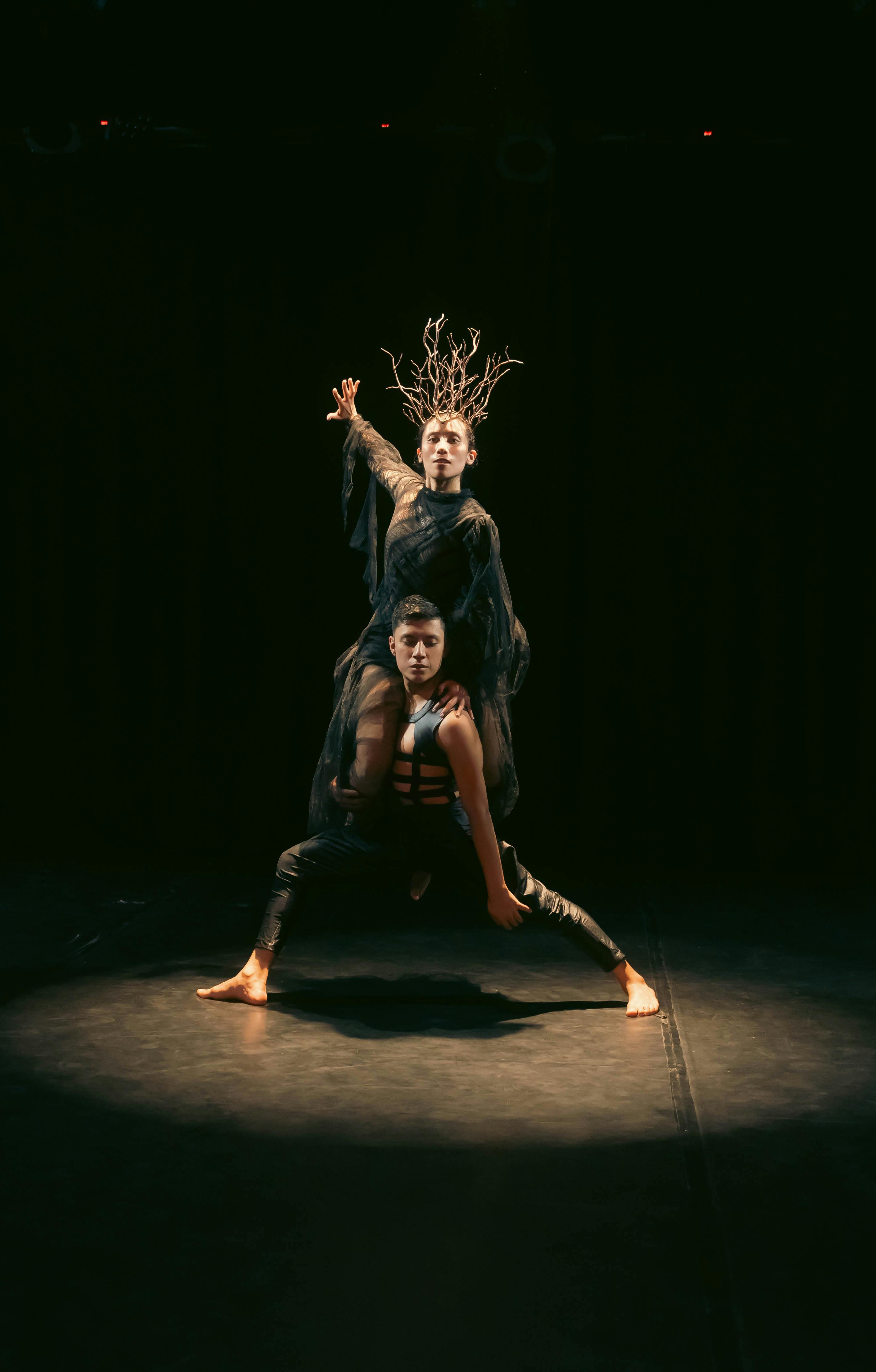 Dramatic Ballet Performance with Artistic Flair · Free Stock Photo