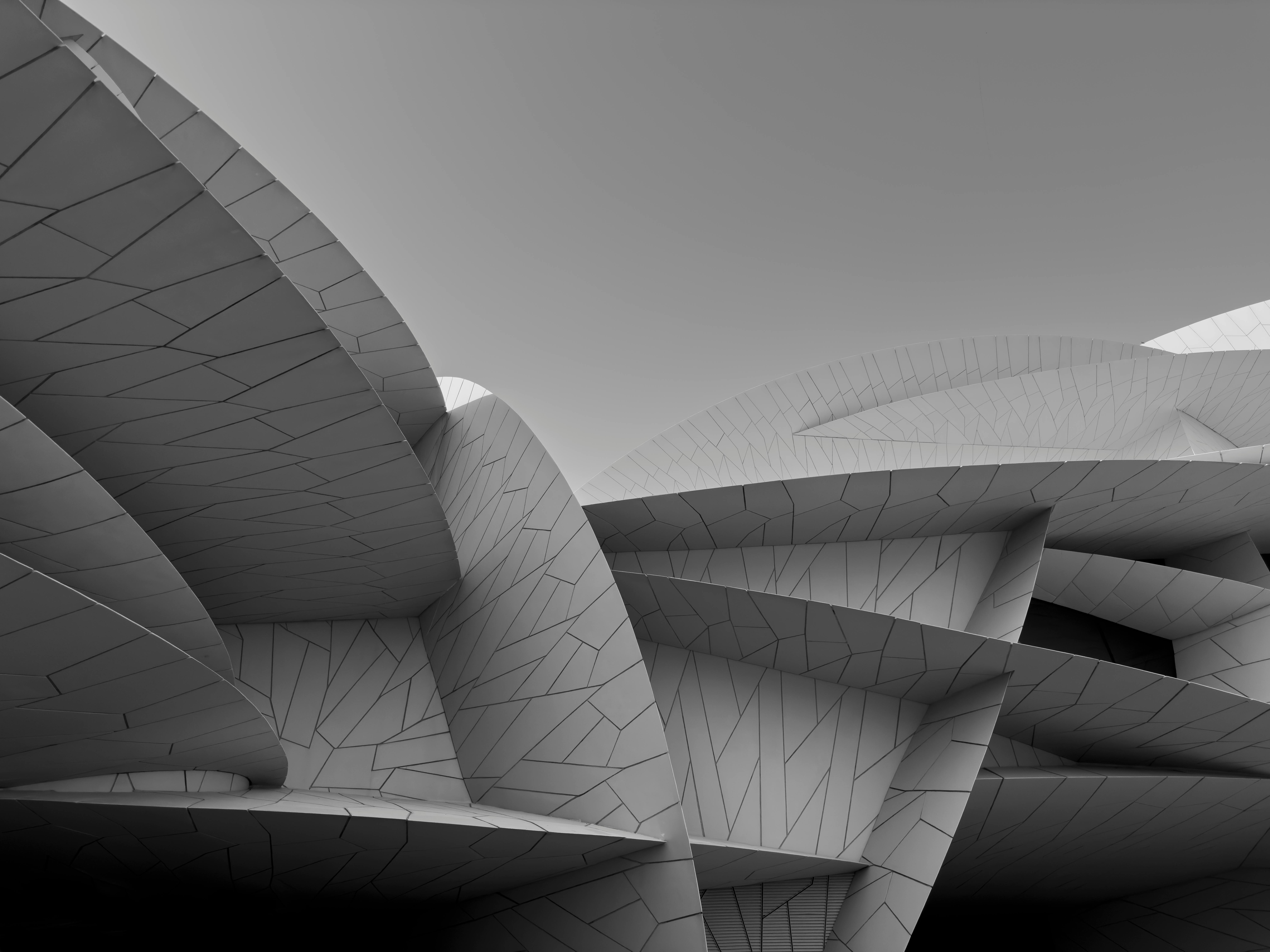 Futuristic Geometric Architectural Design · Free Stock Photo