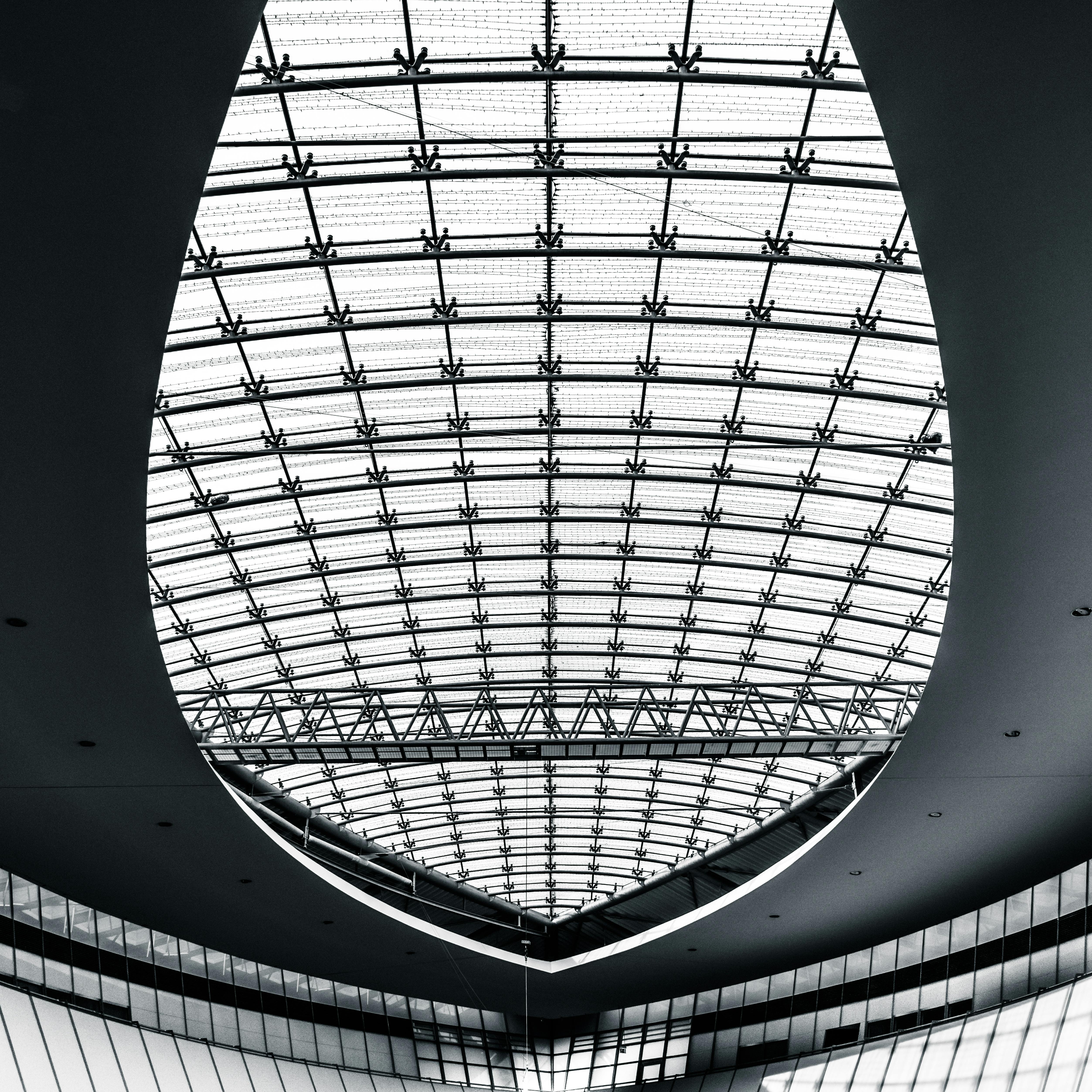 Modern Architectural Dome in Kassel Mall · Free Stock Photo