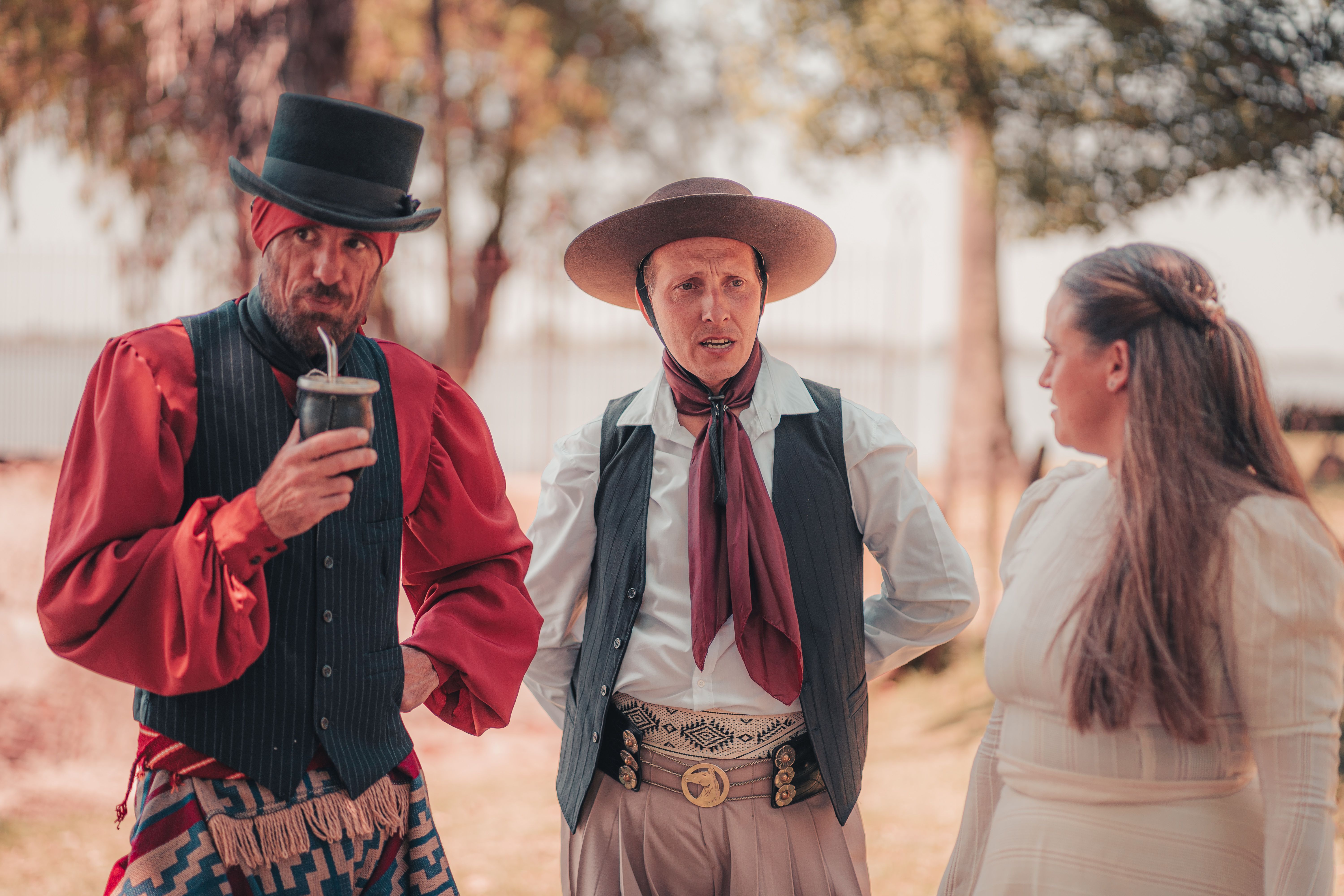 Traditional South American Gaucho Attire Outdoors · Free Stock Photo