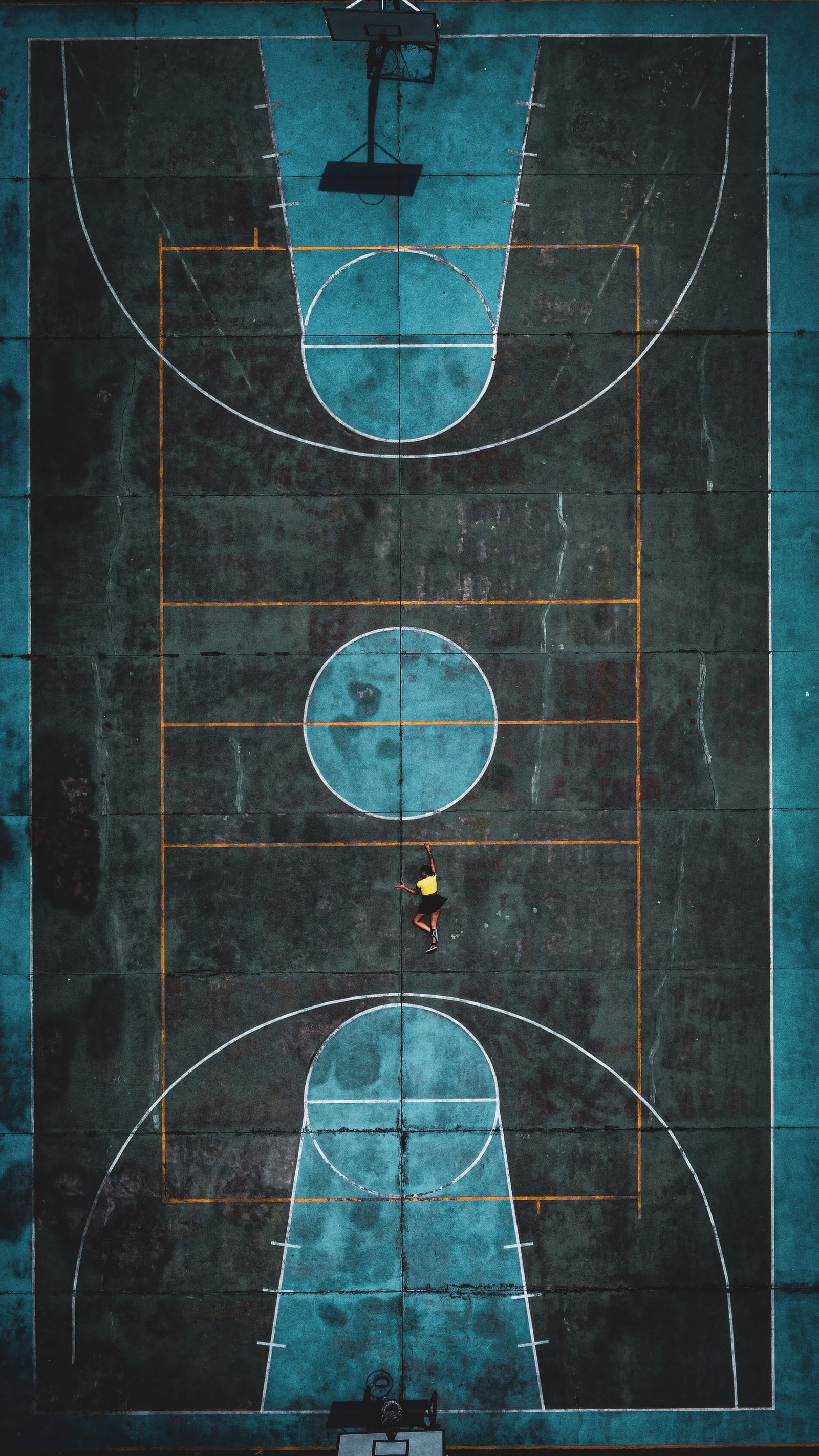 Basketball Court Top View Photos, Download The BEST Free Basketball ...