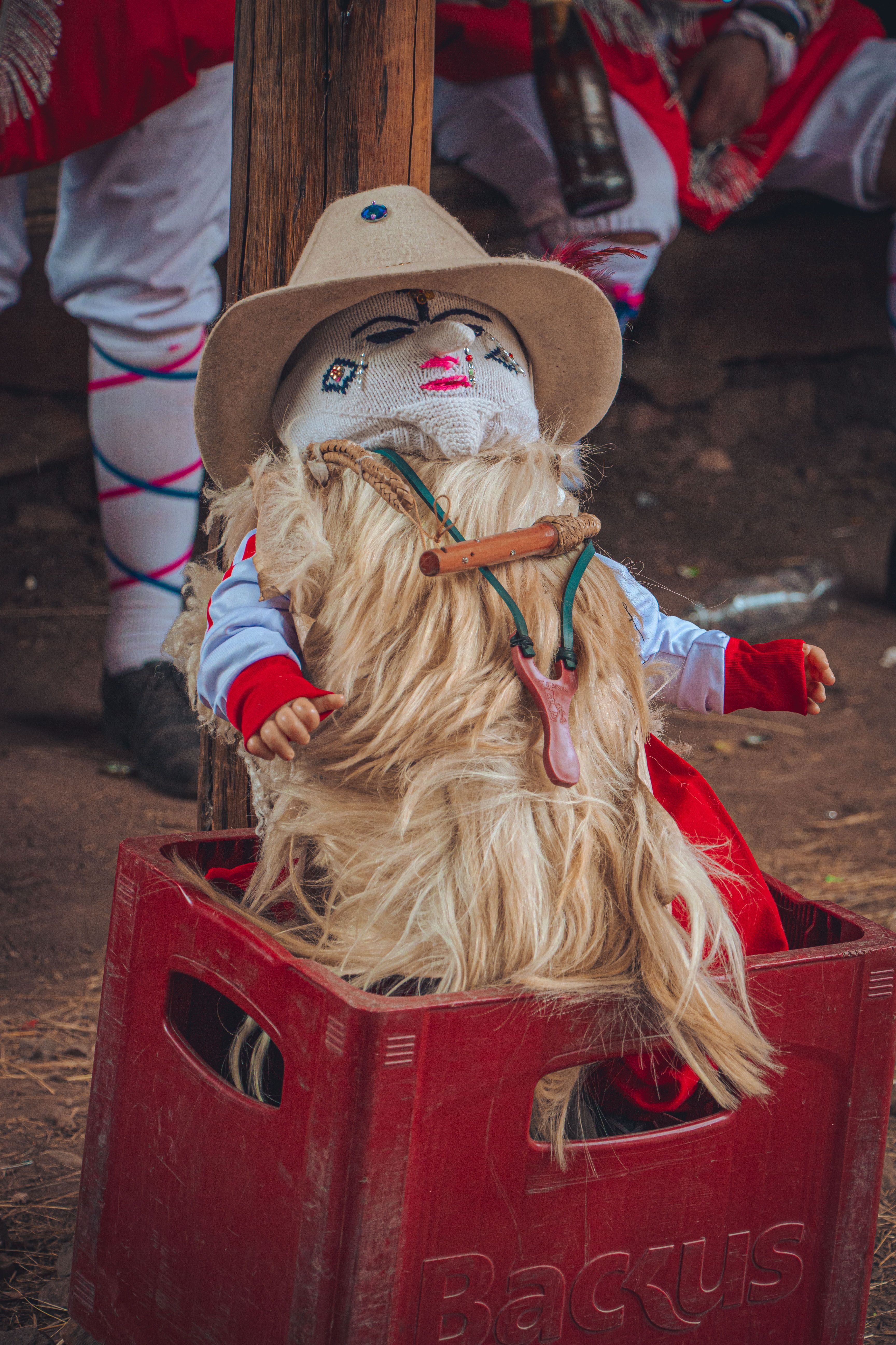 Traditional Peruvian Dance Costume with Hat · Free Stock Photo