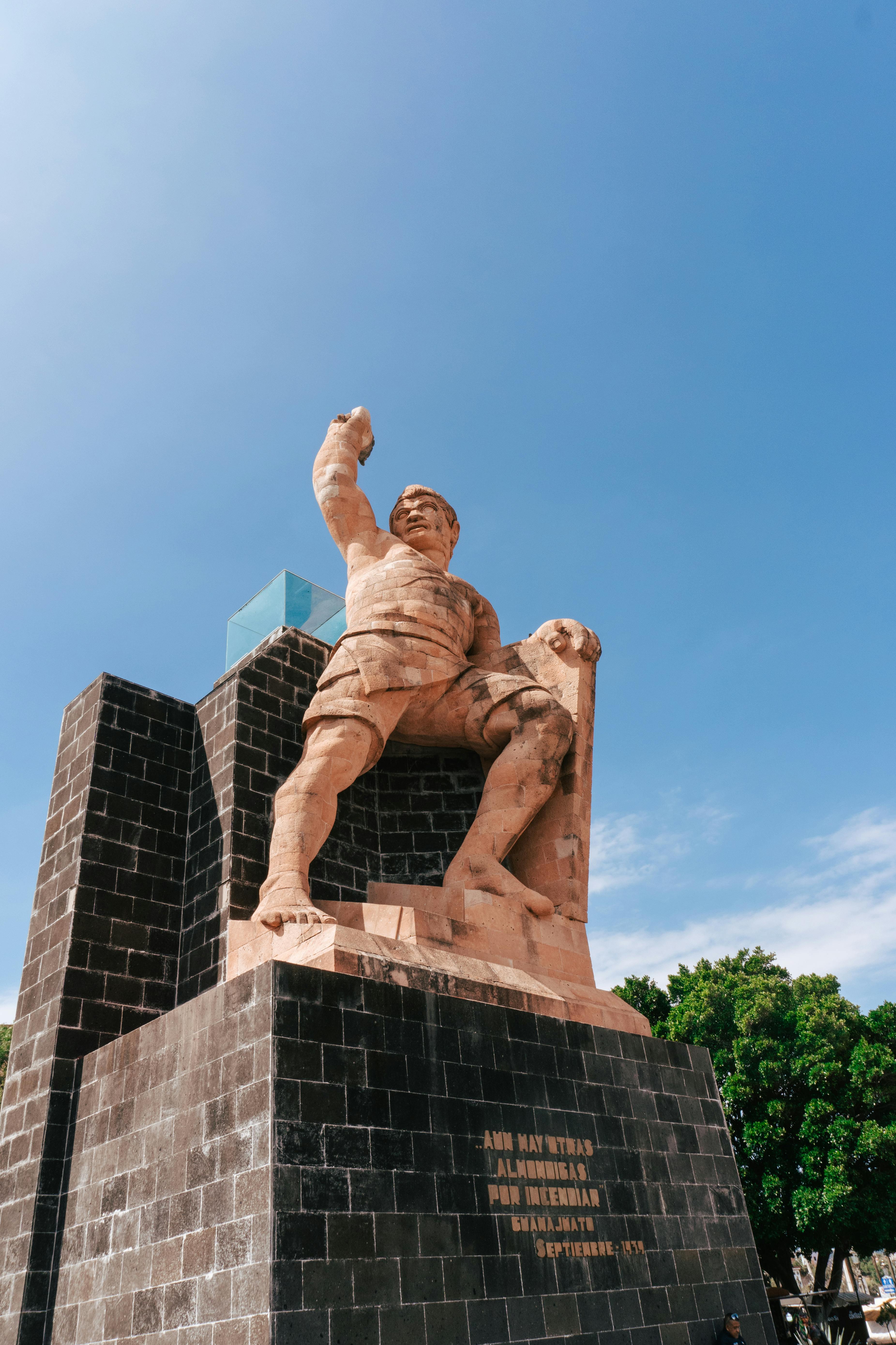 Monumental Statue in Guanajuato City · Free Stock Photo