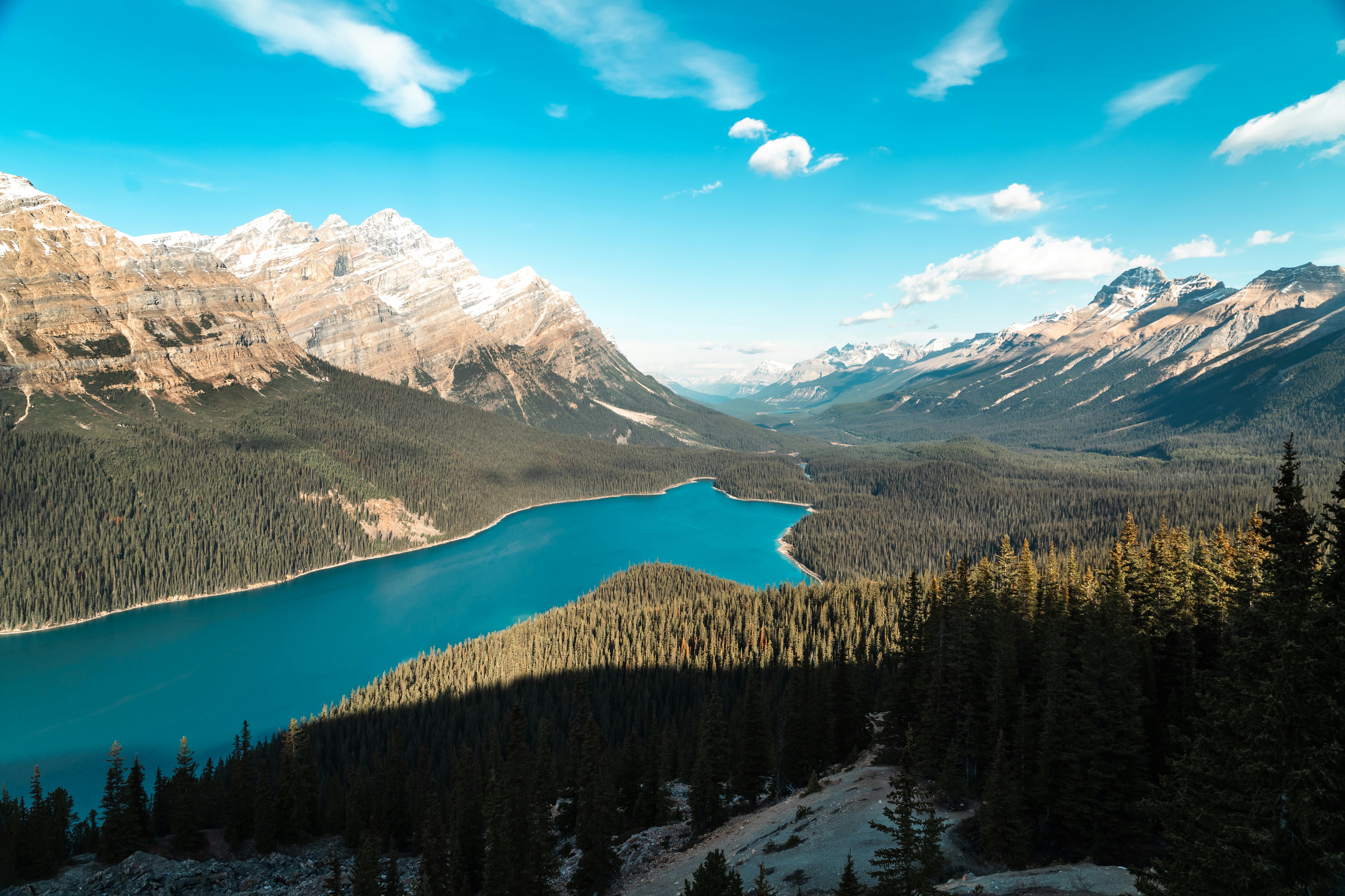 Scenic View at the Banff National Park · Free Stock Photo