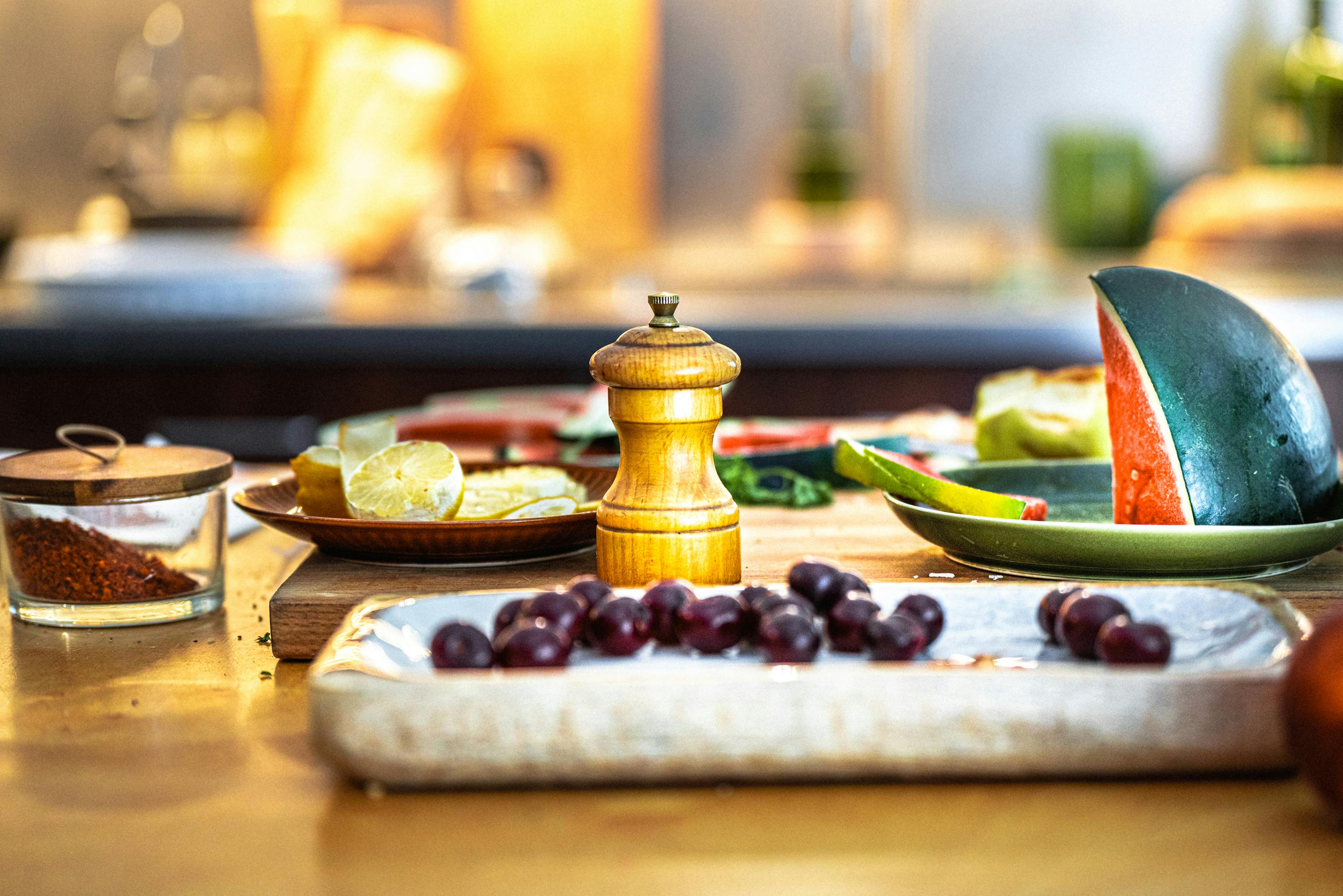 Colorful Ingredients in a Home Kitchen Setting · Free Stock Photo