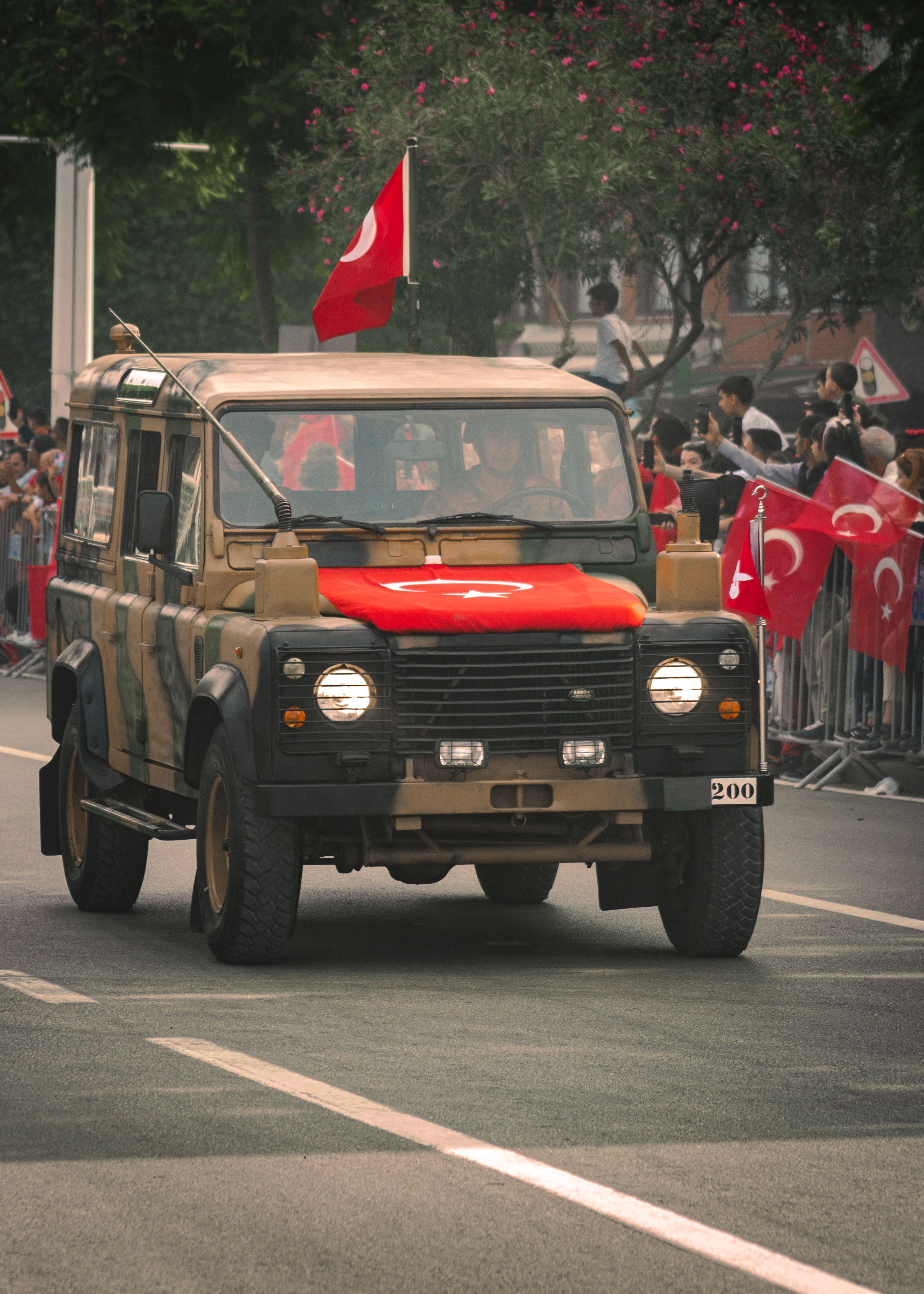 Military Vehicle in Turkish National Parade · Free Stock Photo