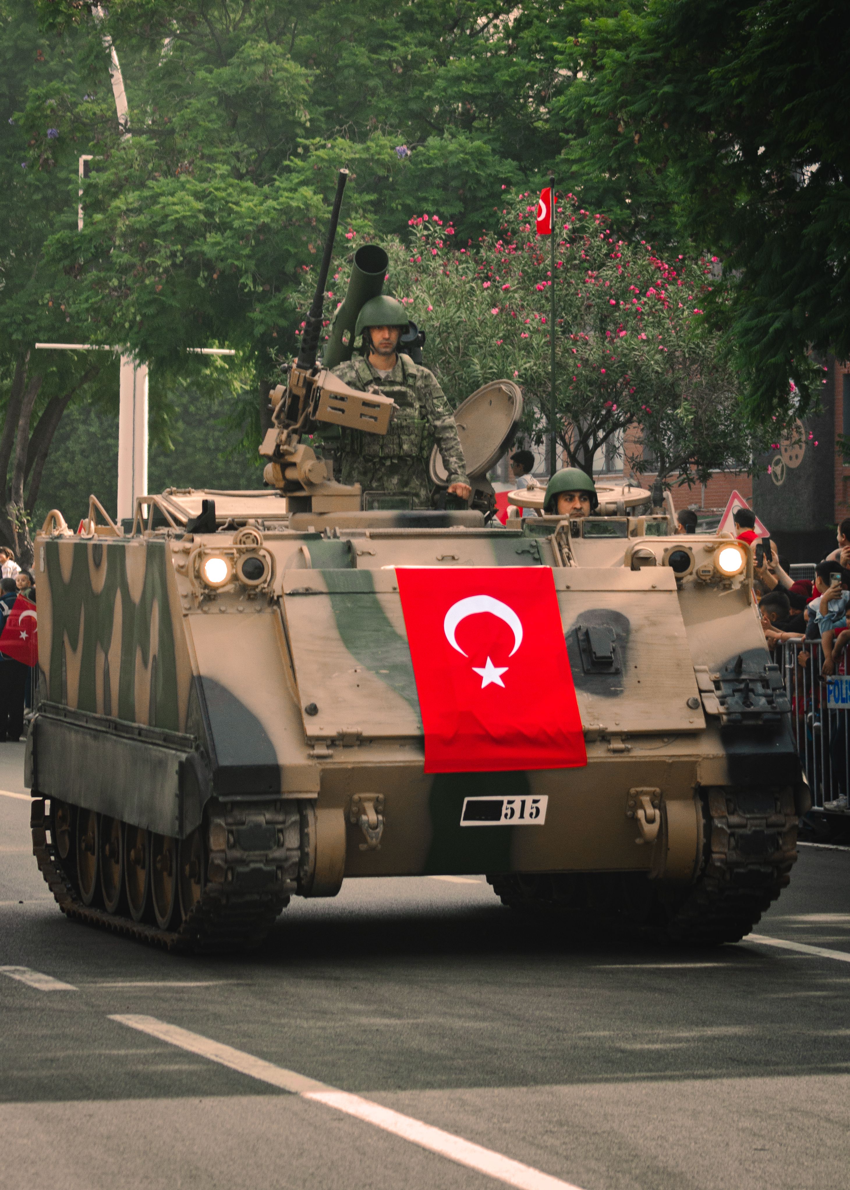 Turkish Armored Vehicle on Parade in Adana · Free Stock Photo