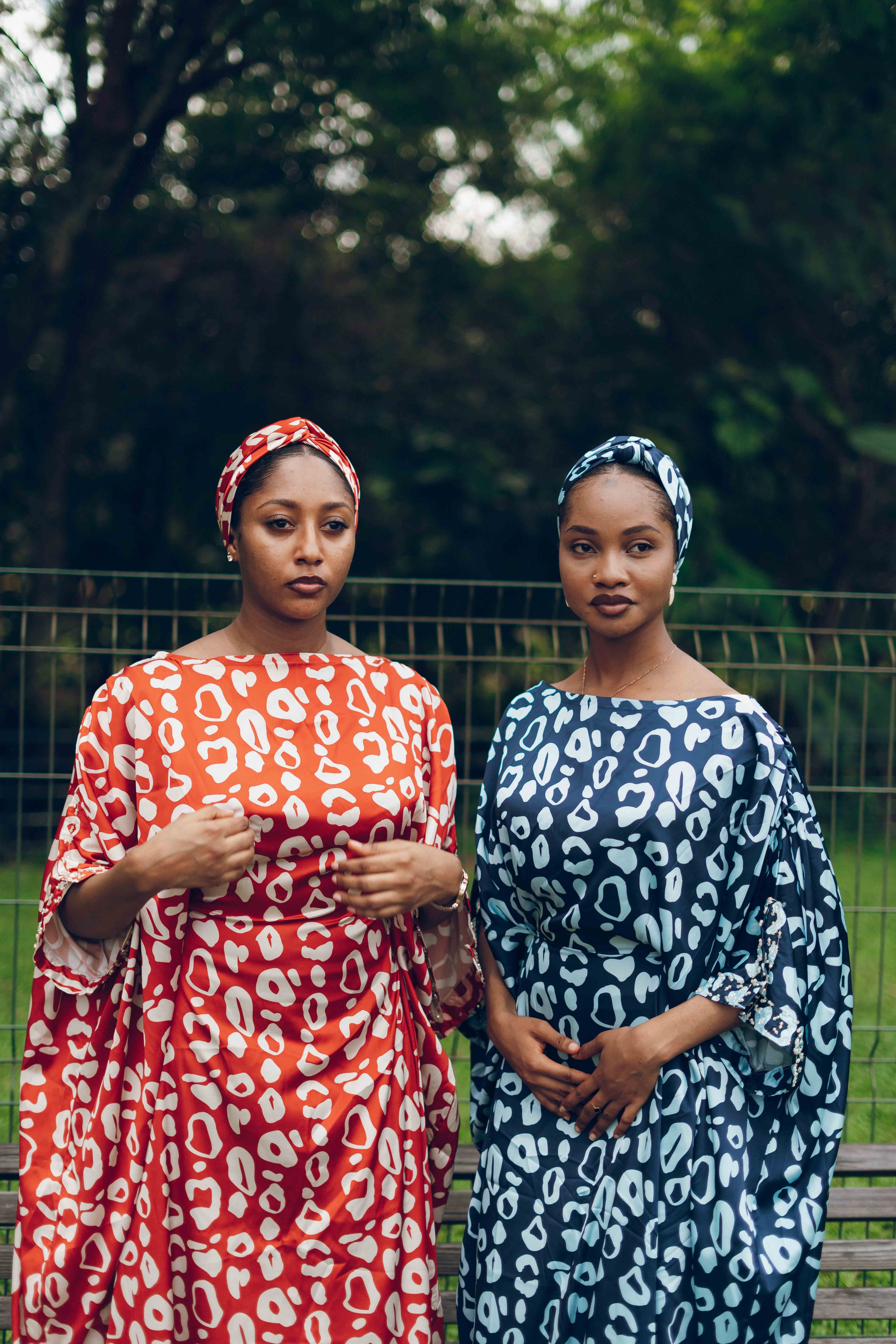 Nigerian Women in Traditional Attire Outdoors · Free Stock Photo