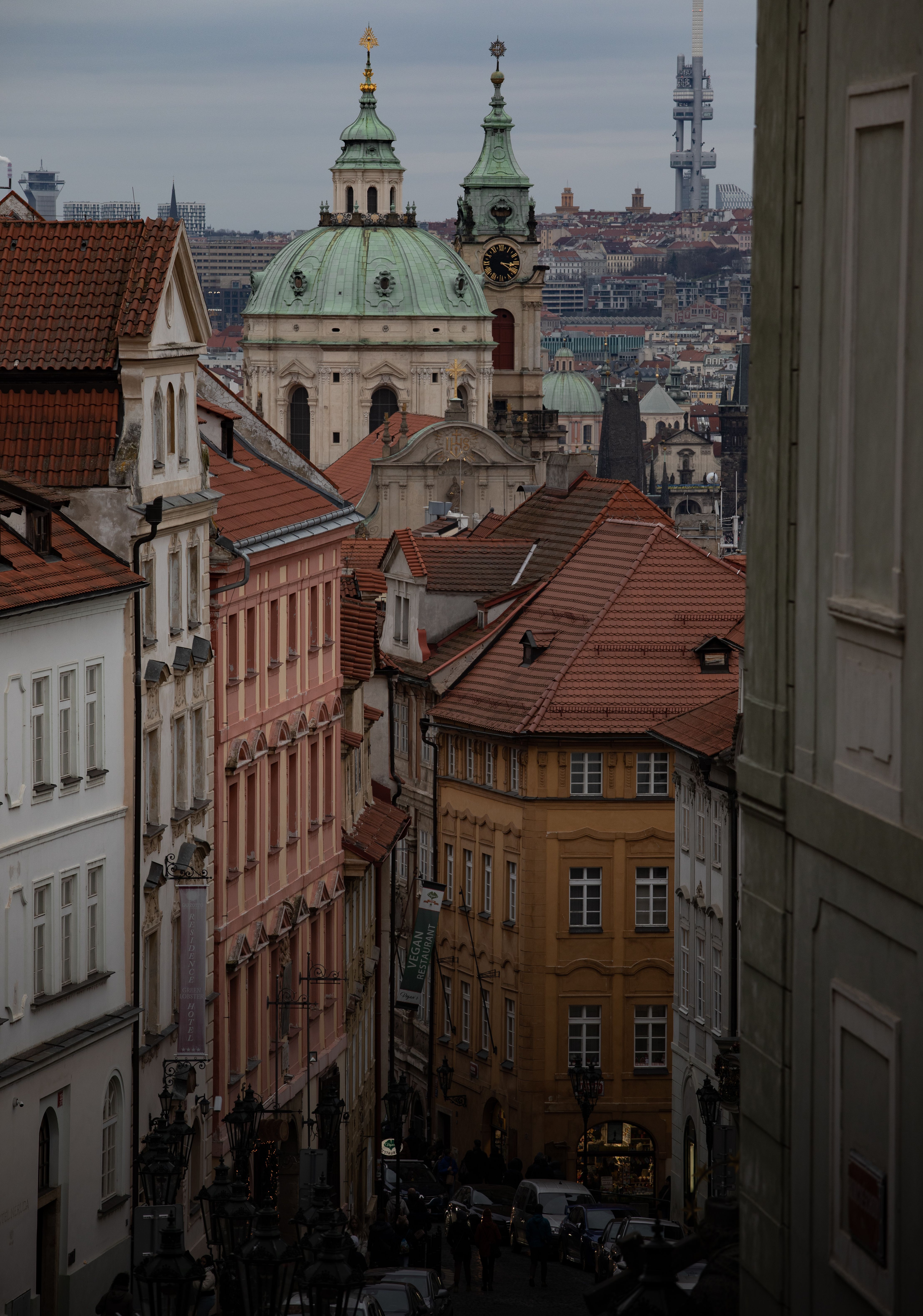 Scenic Rooftops of Historic Prague Cityscape · Free Stock Photo