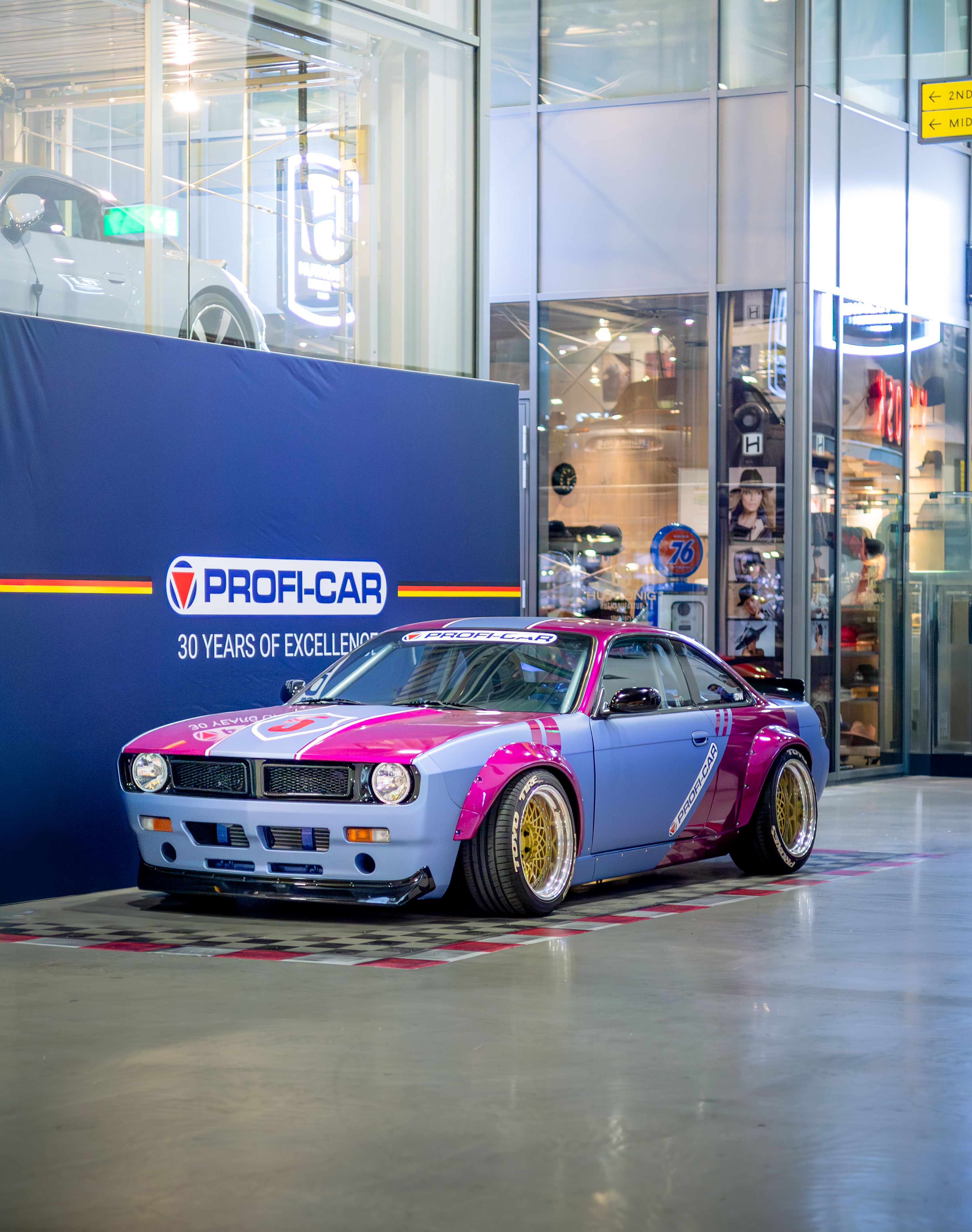 Colorful Custom Car at Munich Auto Show · Free Stock Photo