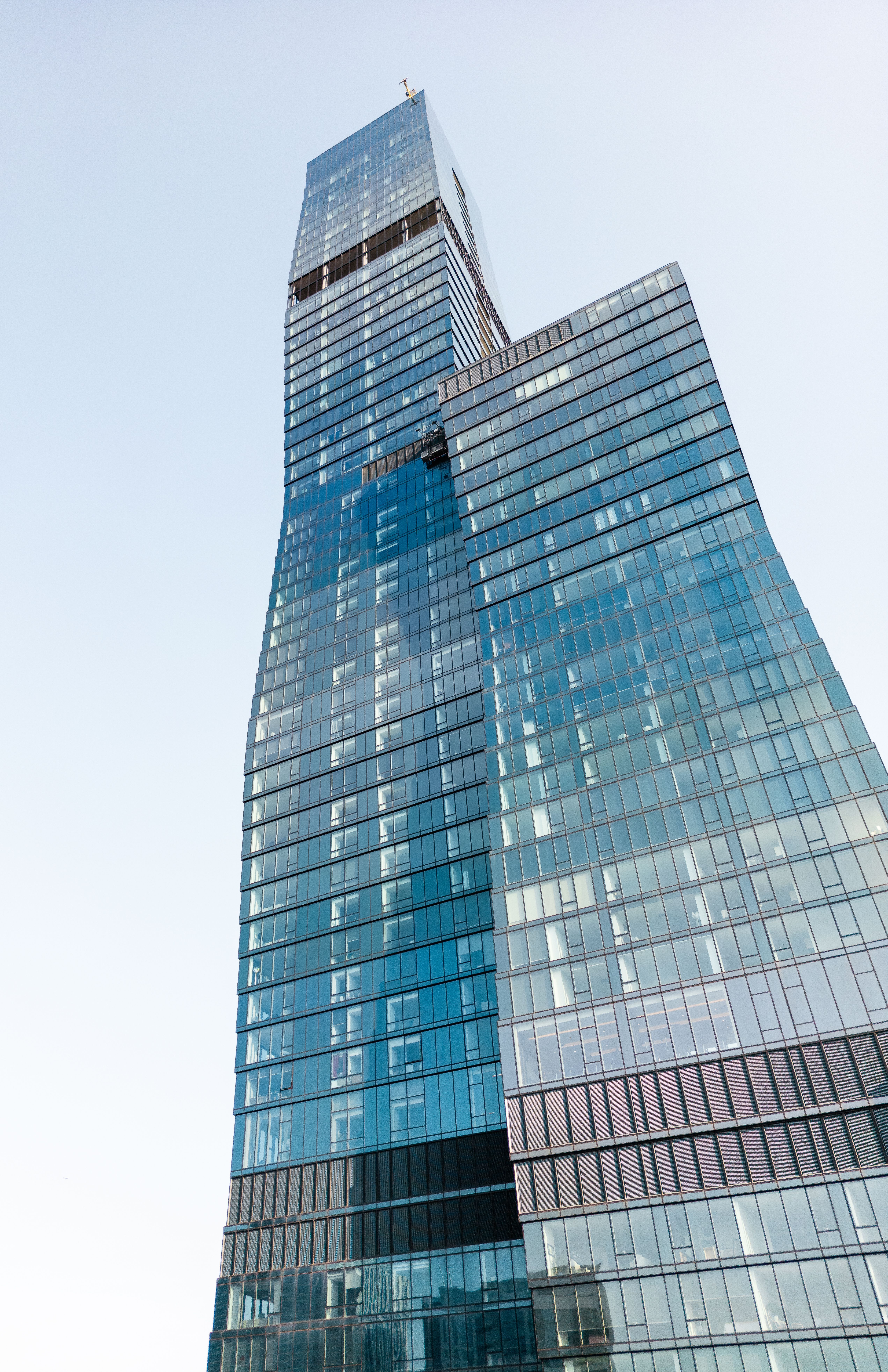 Modern Glass Skyscraper against Clear Sky · Free Stock Photo
