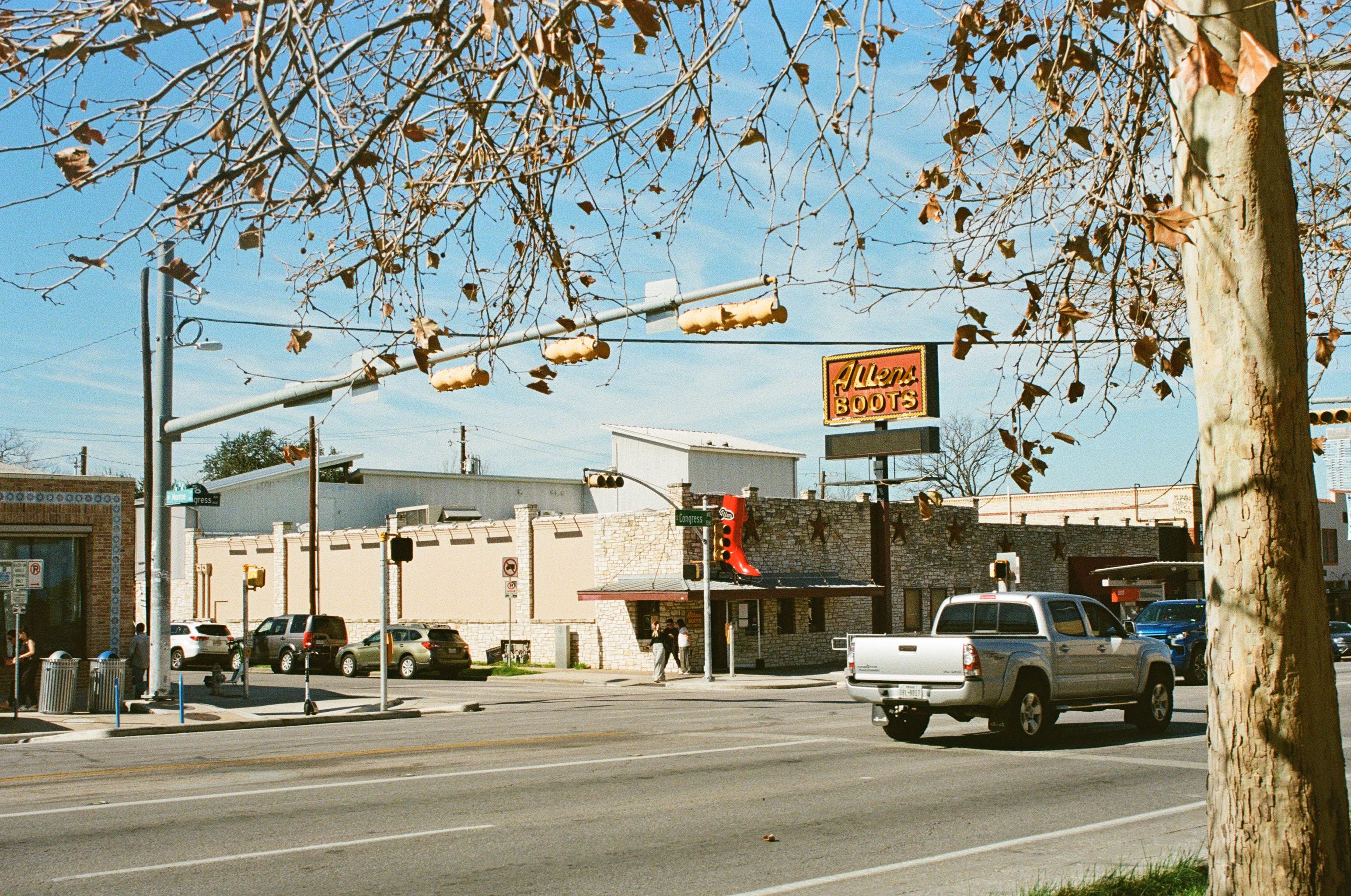 Street View of Allan's Boots in Austin, Texas · Free Stock Photo