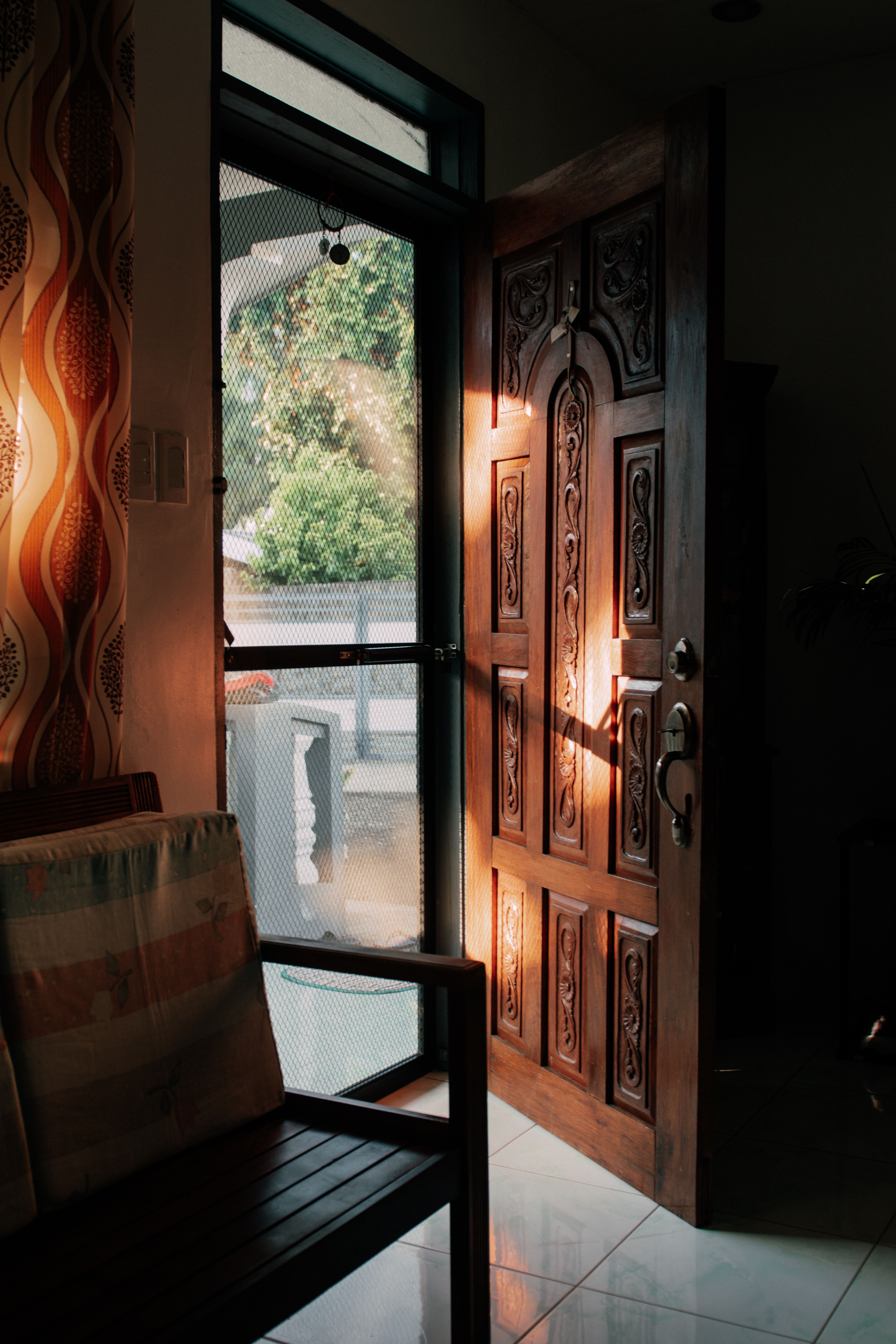 Photo of Front Wooden Door Open · Free Stock Photo