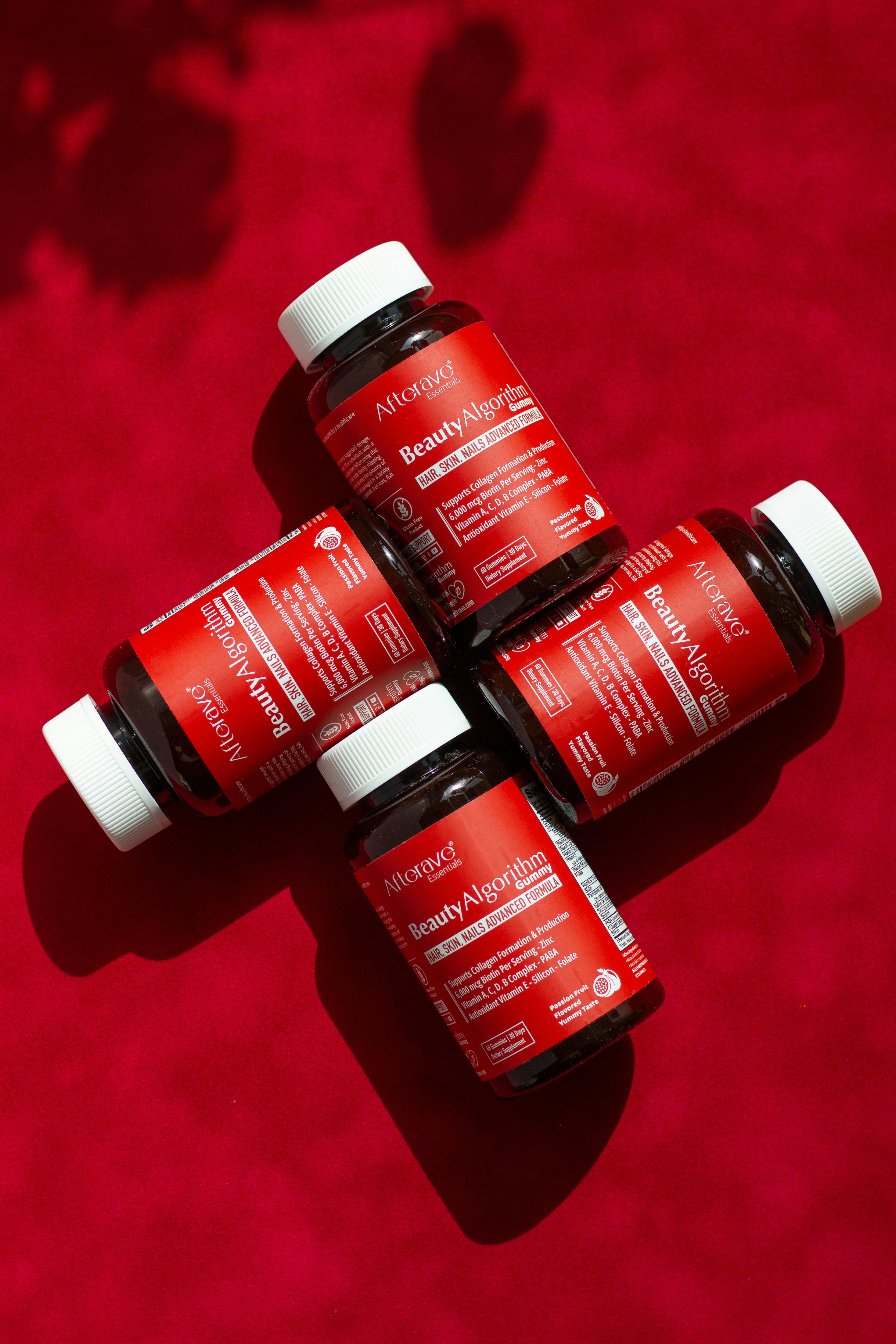 Suplementos Vitamínicos Para La Salud Del Cabello Según Beauty Algorithm · Foto de stock gratuita