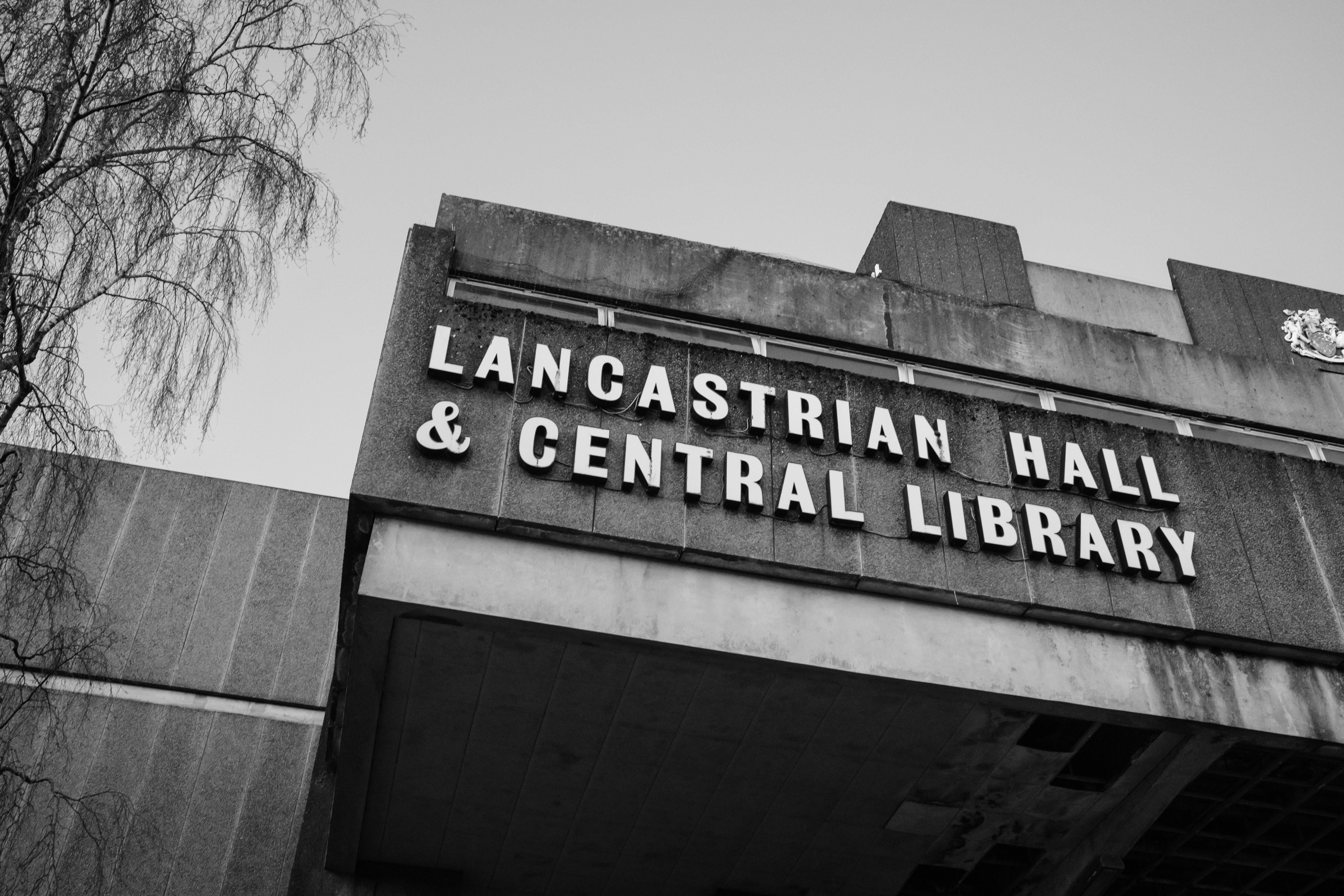 Lancastrian Hall and Central Library Swinton · Free Stock Photo