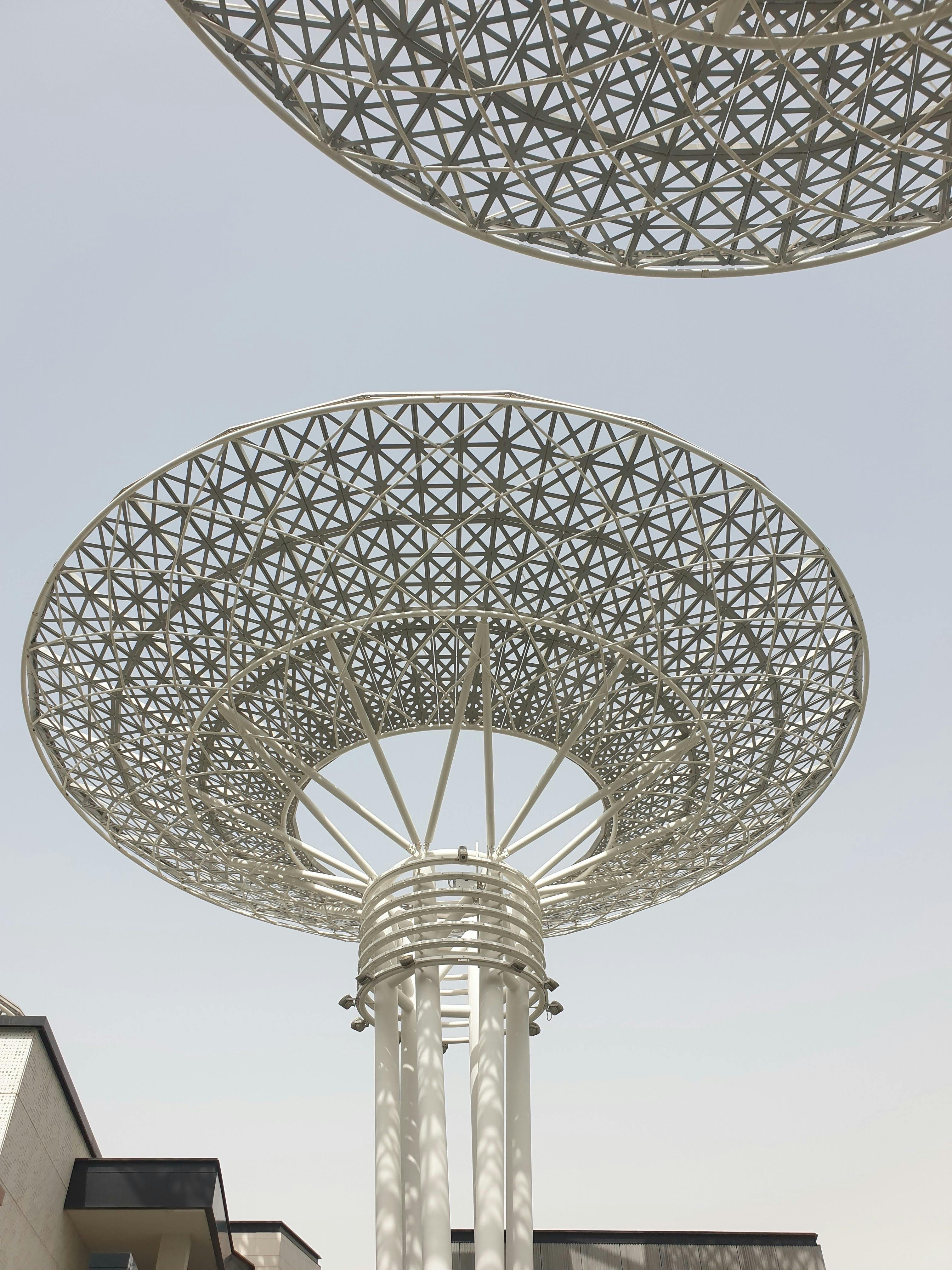 Modern Architectural Metal Structure in Open Sky · Free Stock Photo