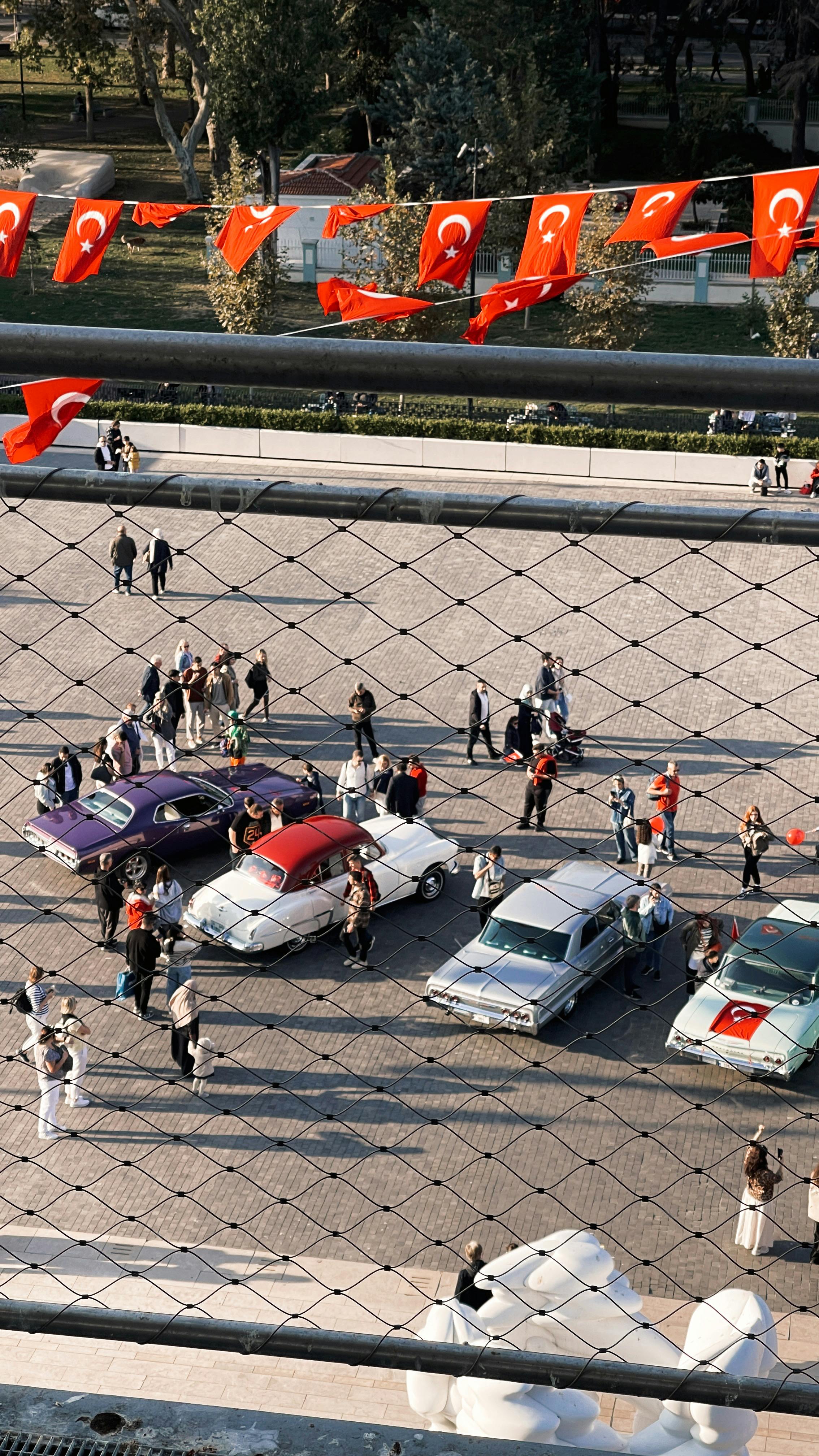 Classic Cars Gathering in Istanbul Park · Free Stock Photo
