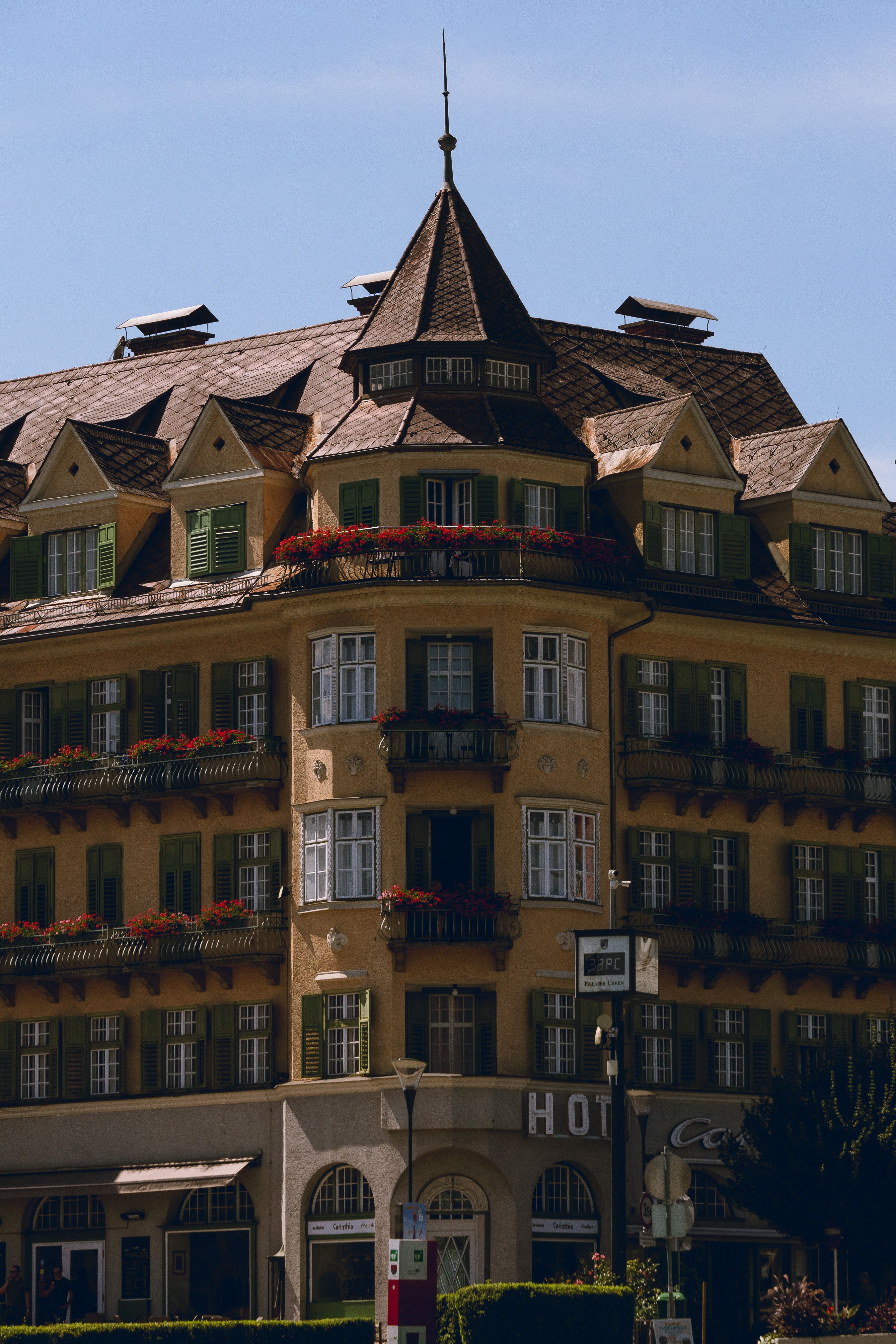 Charming Historic European Hotel Exterior · Free Stock Photo