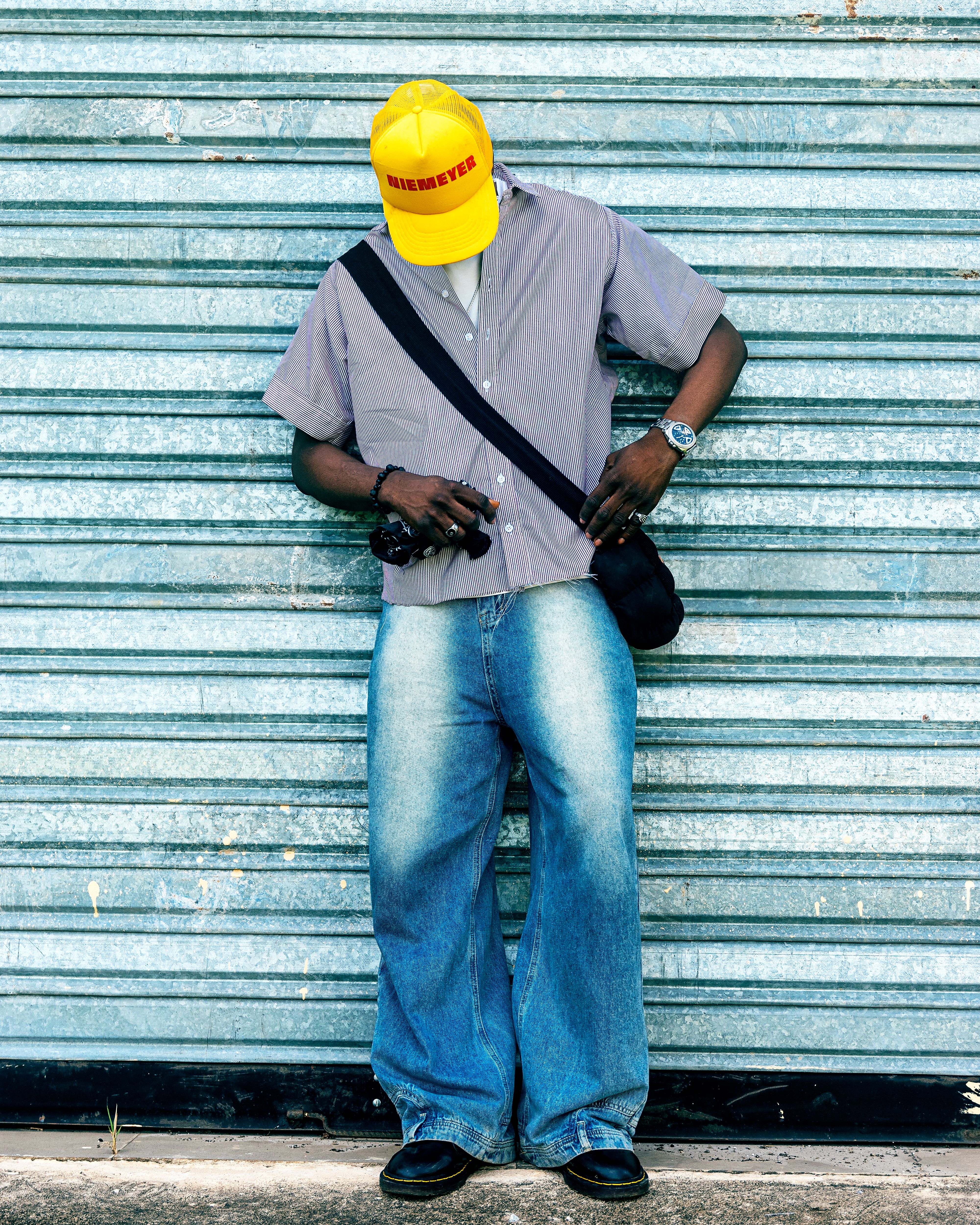 Street Style Portrait with Urban Backdrop · Free Stock Photo