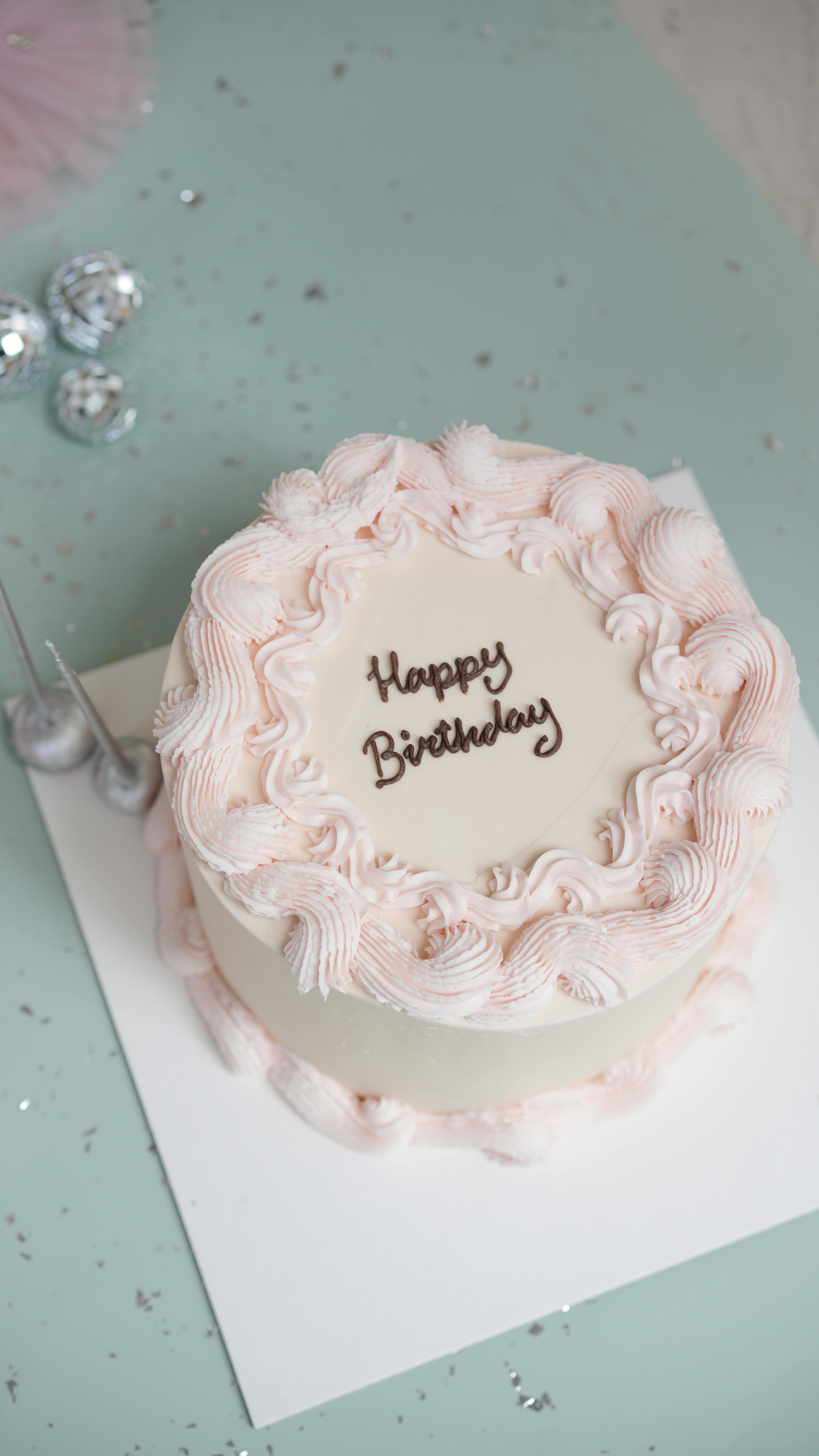 Cake Wallpaper Icing New Year Pineapple Photo Cake Half Kg Luv