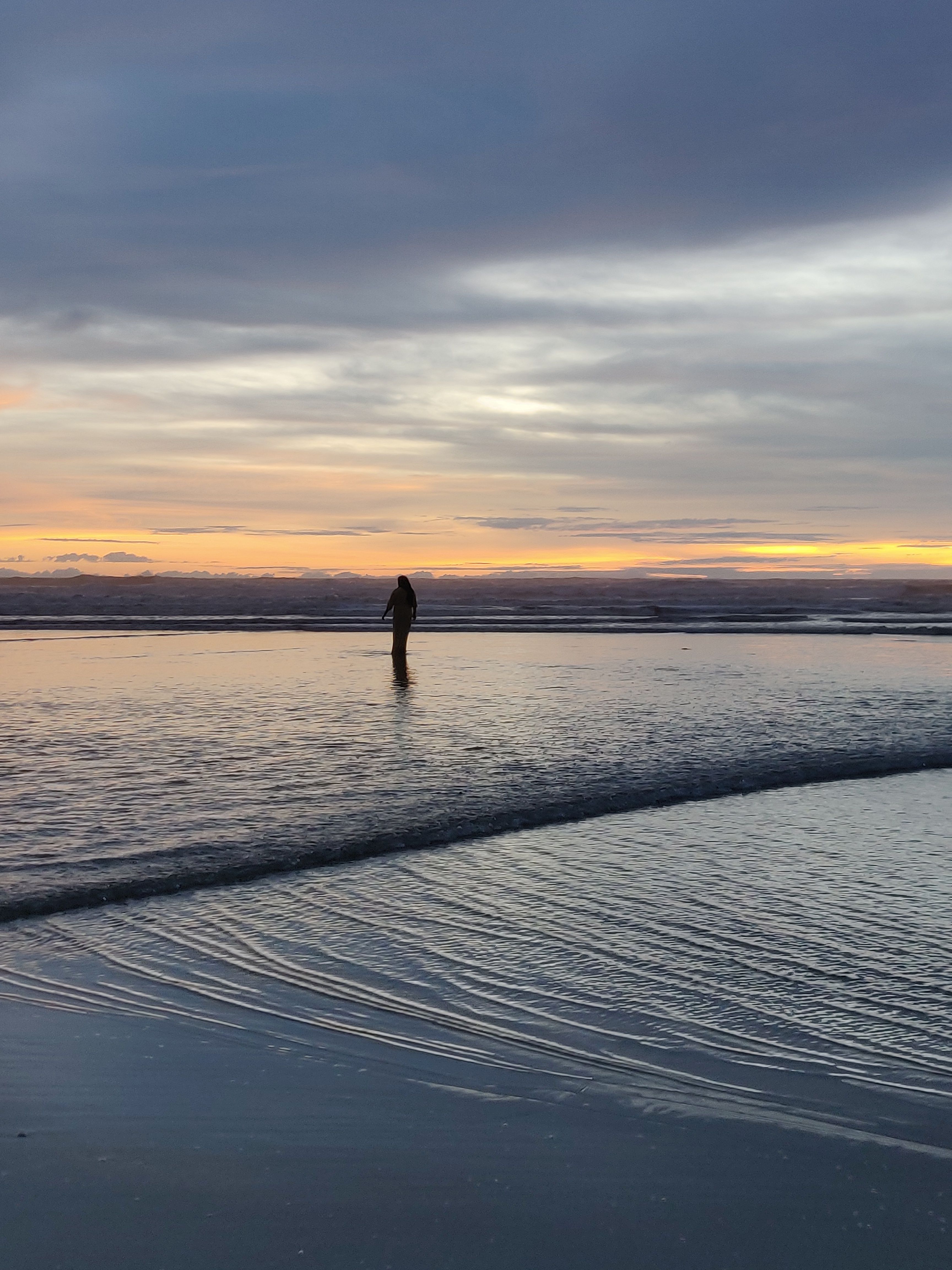 Serene Beach Sunset Thikkotiban, Indiában · Ingyenes stockfotó
