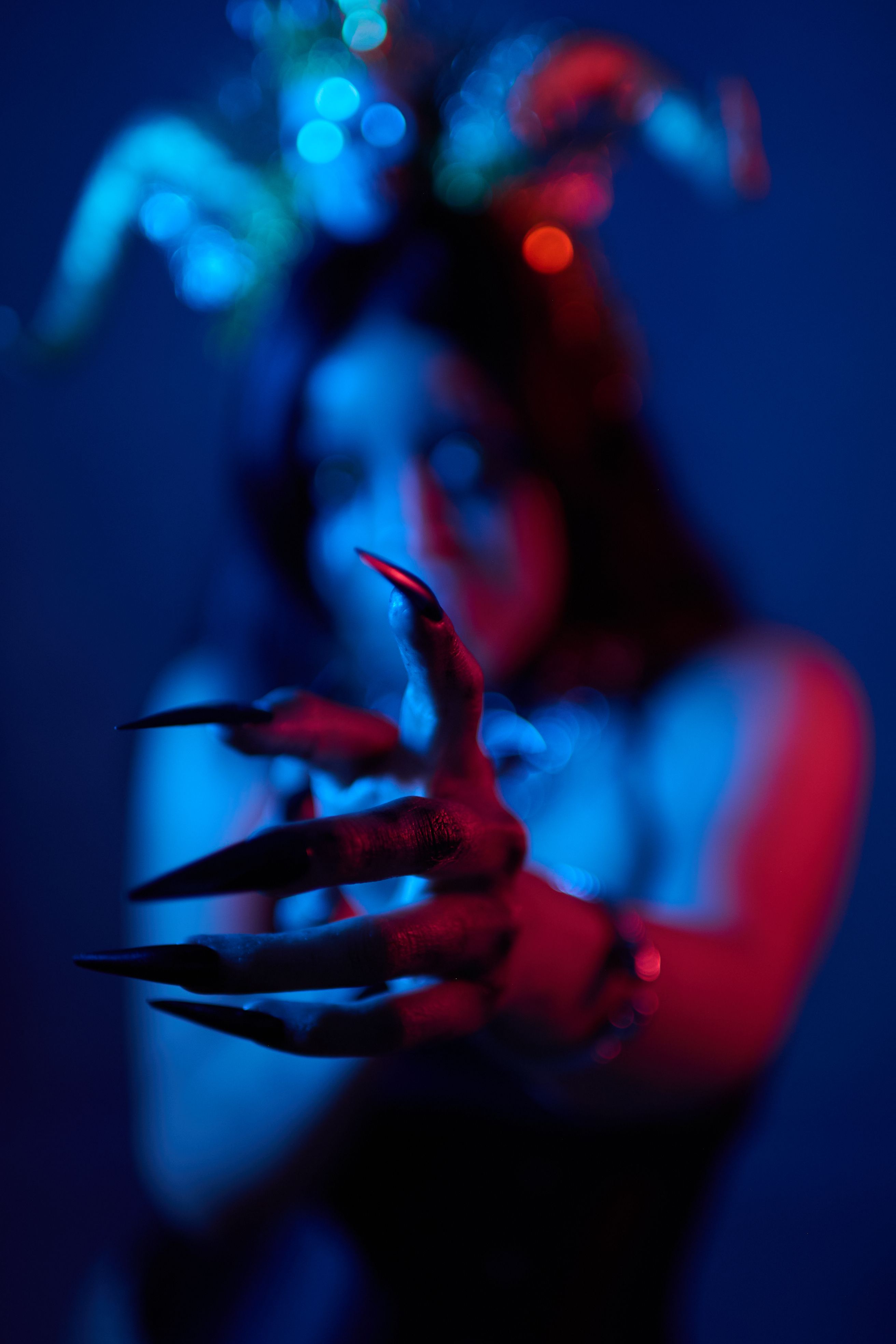 Mysterious Figure with Dramatic Lighting · Free Stock Photo